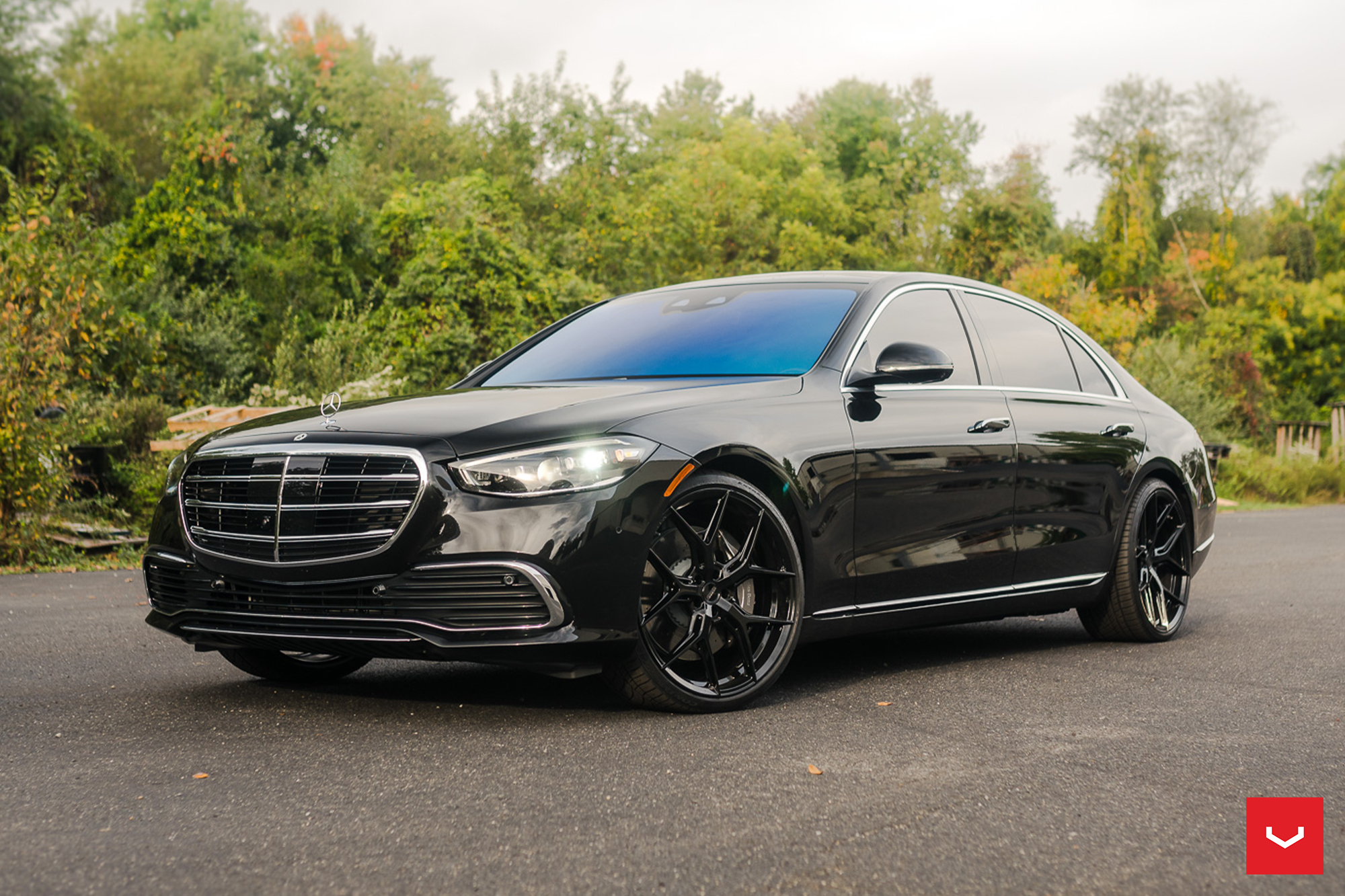 MERCEDES S580 - HYBRID FORGED SERIES: HF-5 - Vossen Wheels