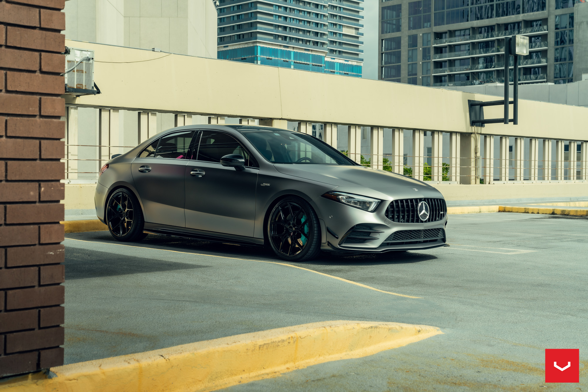 MERCEDES A35 - HYBRID FORGED SERIES: HF-5 - Vossen Wheels