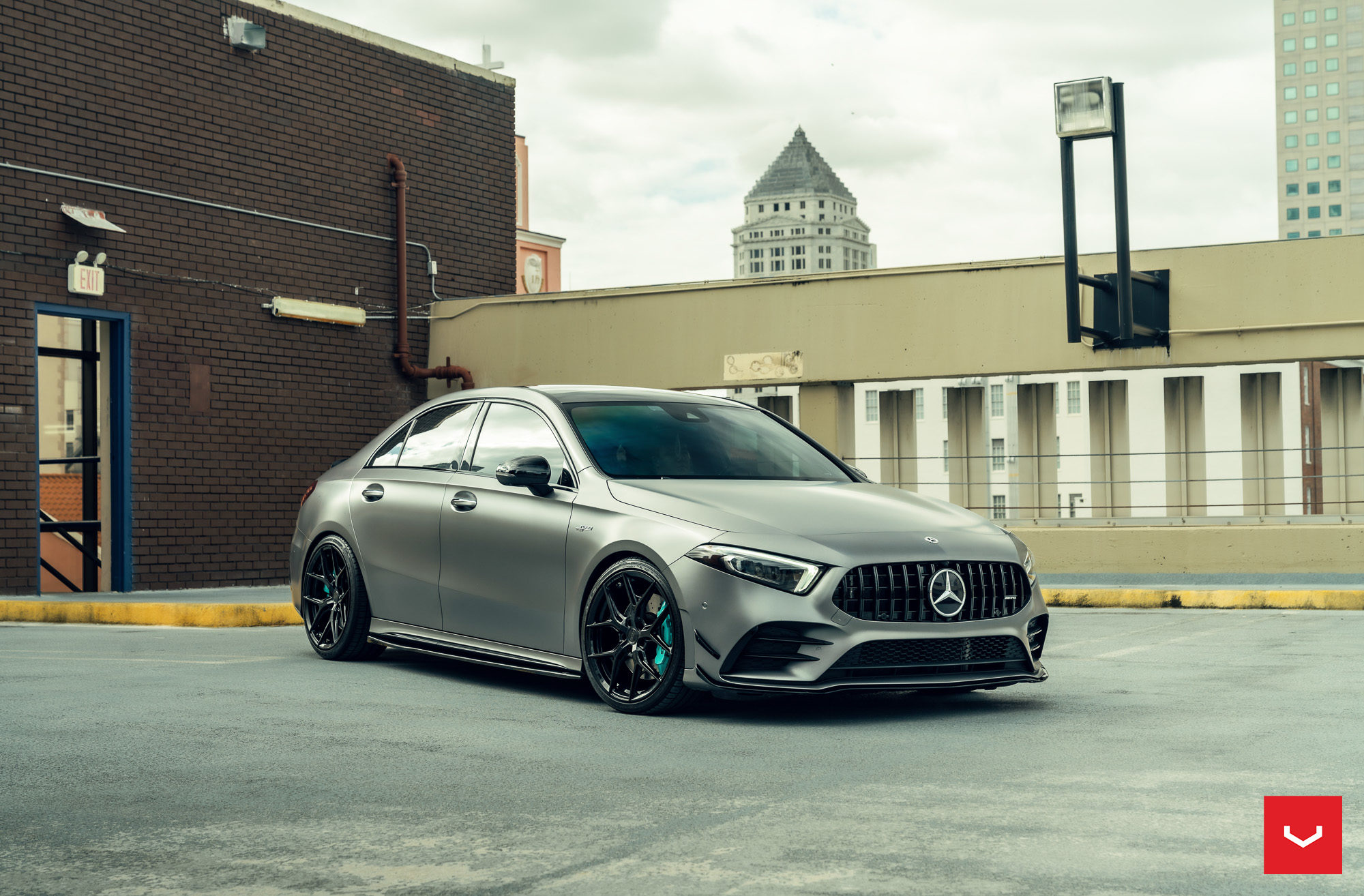 MERCEDES A35 - HYBRID FORGED SERIES: HF-5 - Vossen Wheels