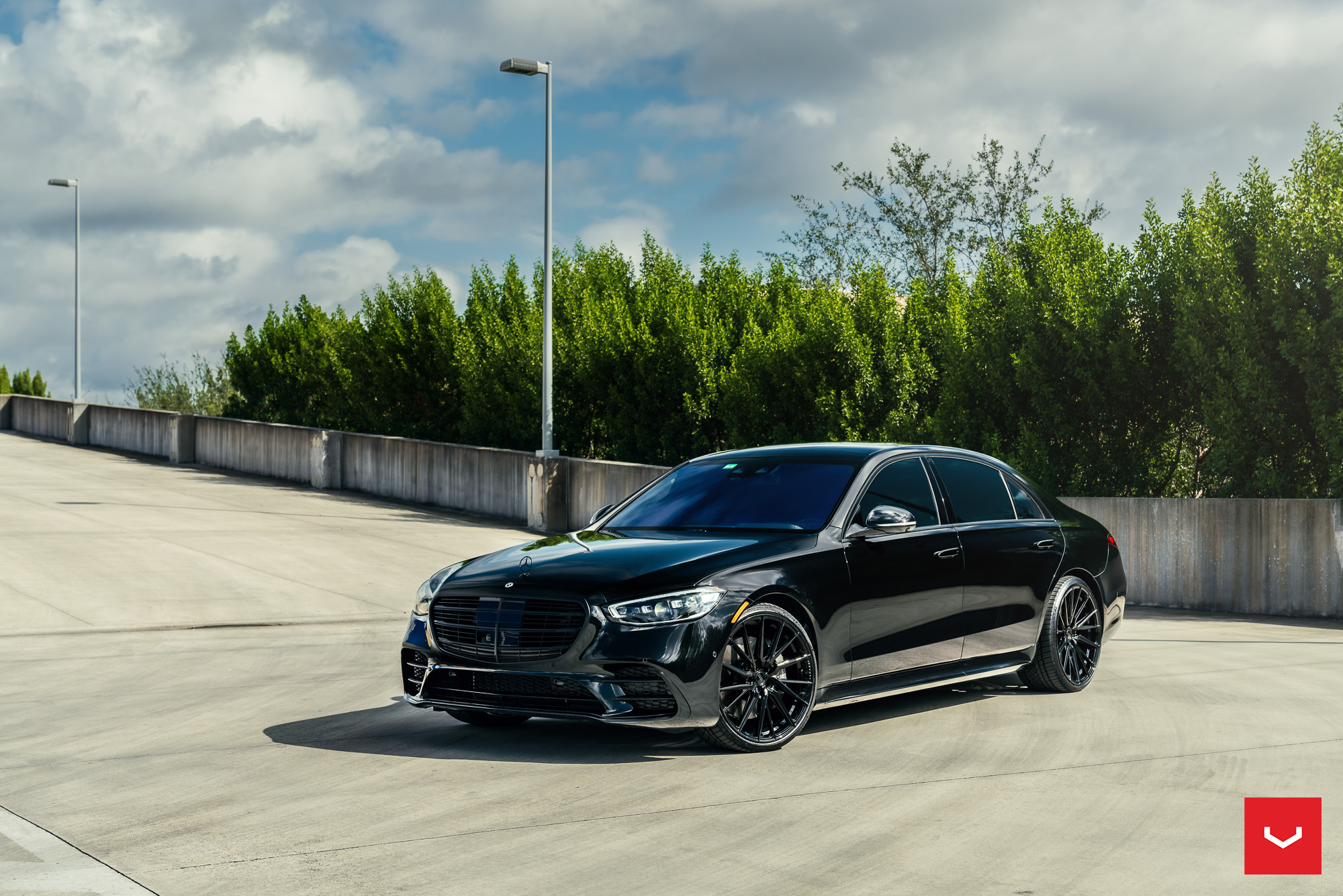 MERCEDES S580 - HYBRID FORGED SERIES: HF-4T - Vossen Wheels