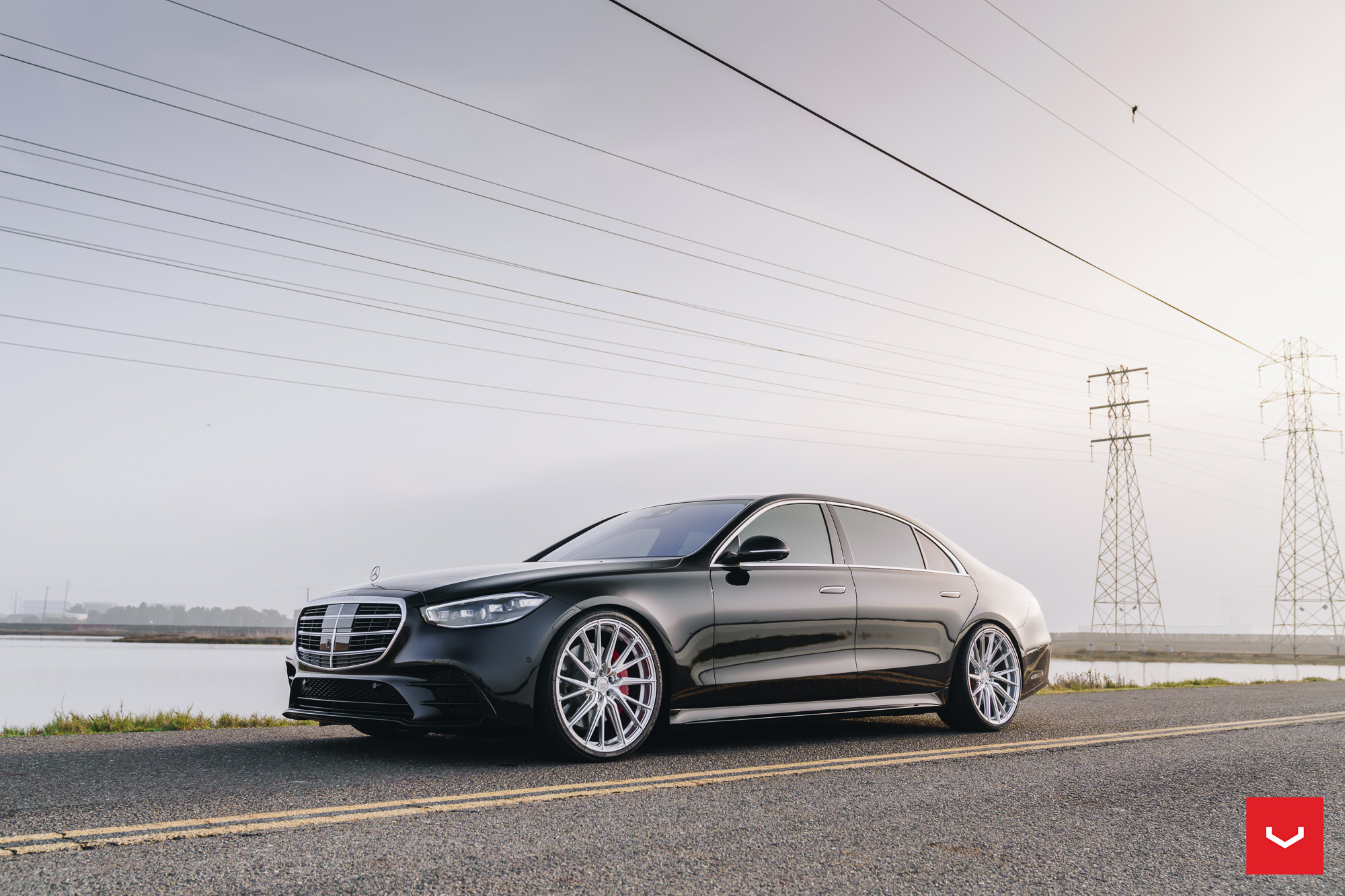 MERCEDES S580 - HYBRID FORGED SERIES: HF-4T - Vossen Wheels