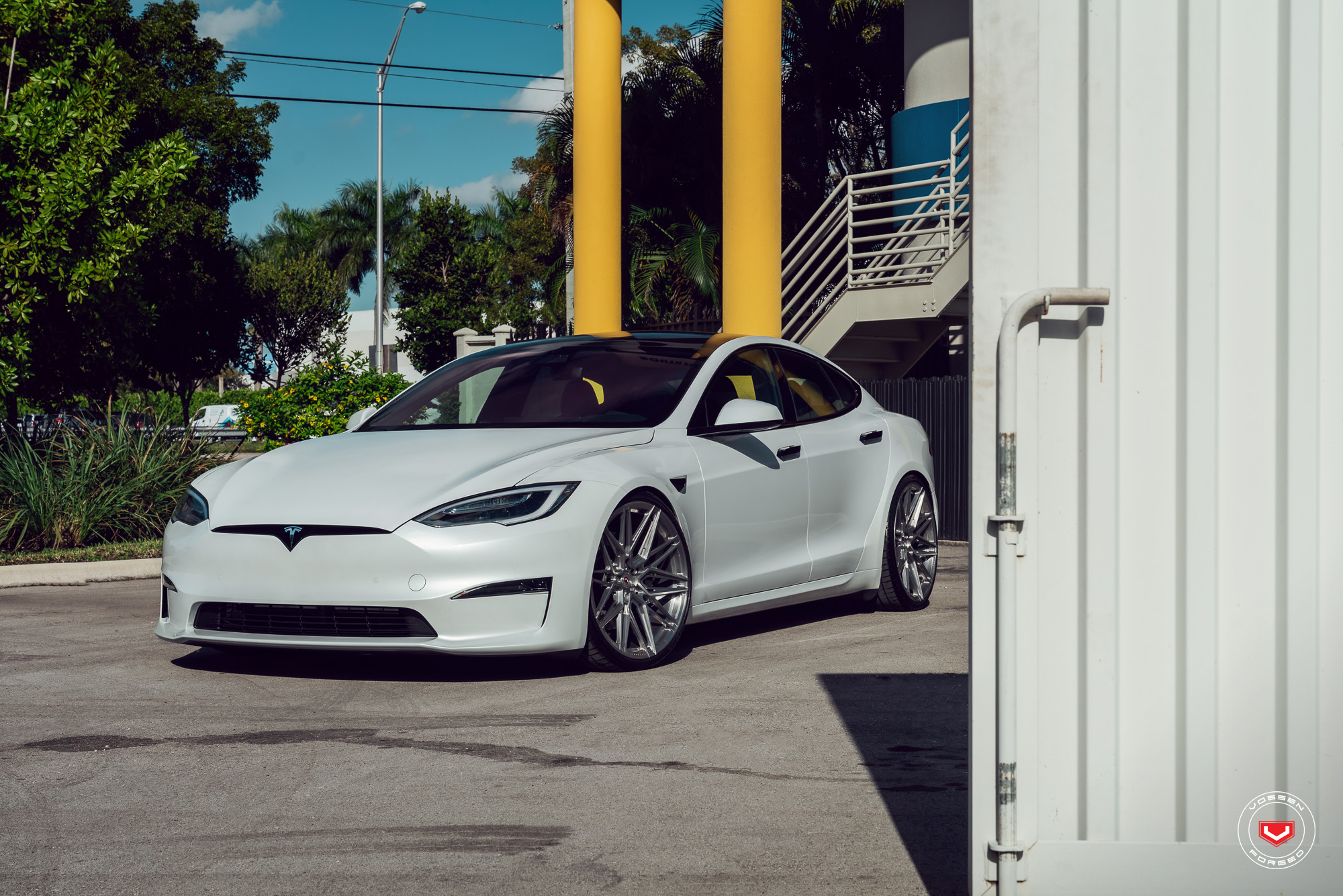 TESLA MODEL S PLAID - EVO-R SERIES: EVO-5R - Vossen Wheels