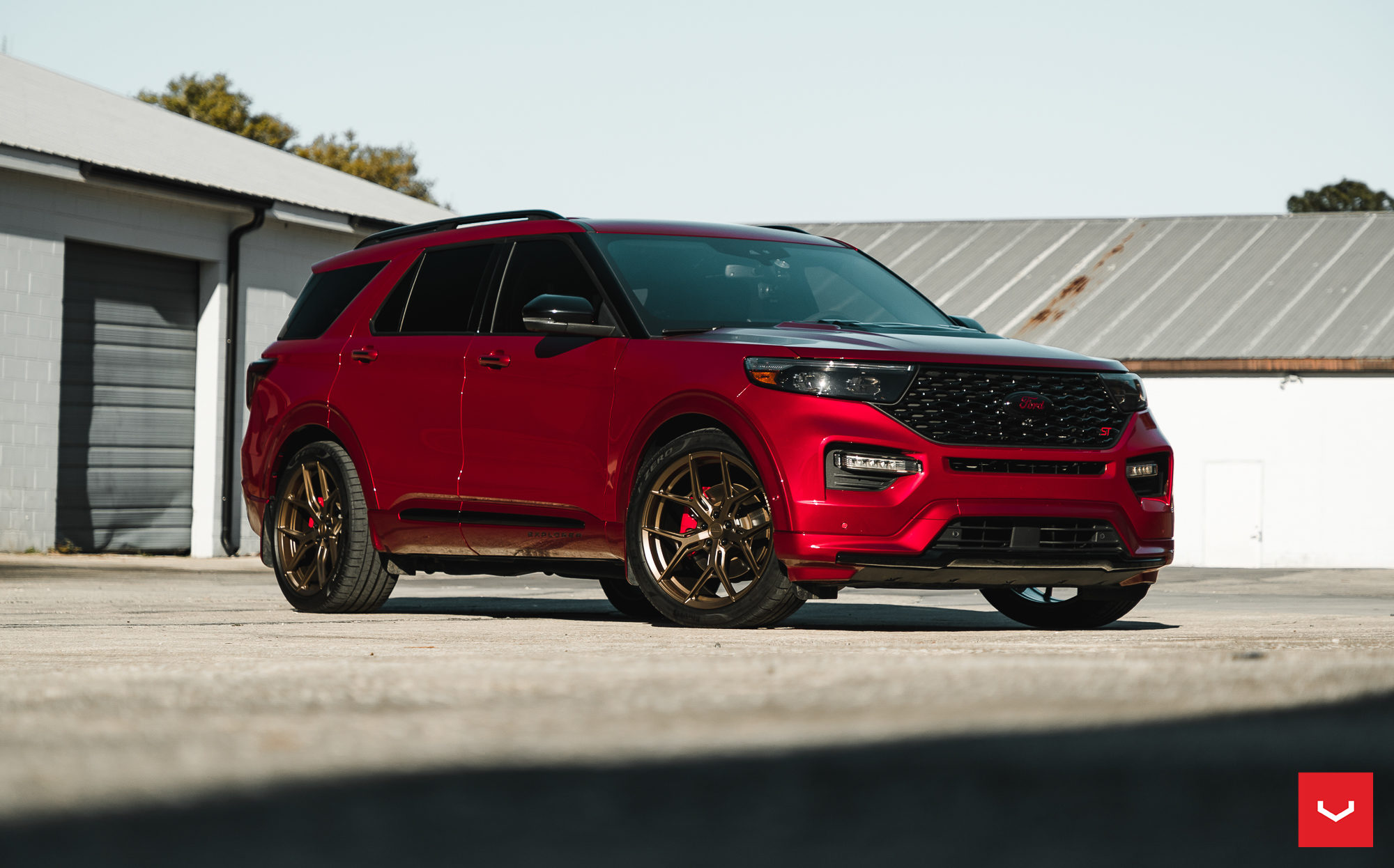 FORD EXPLORER ST - HYBRID FORGED SERIES: HF-5 - Vossen Wheels