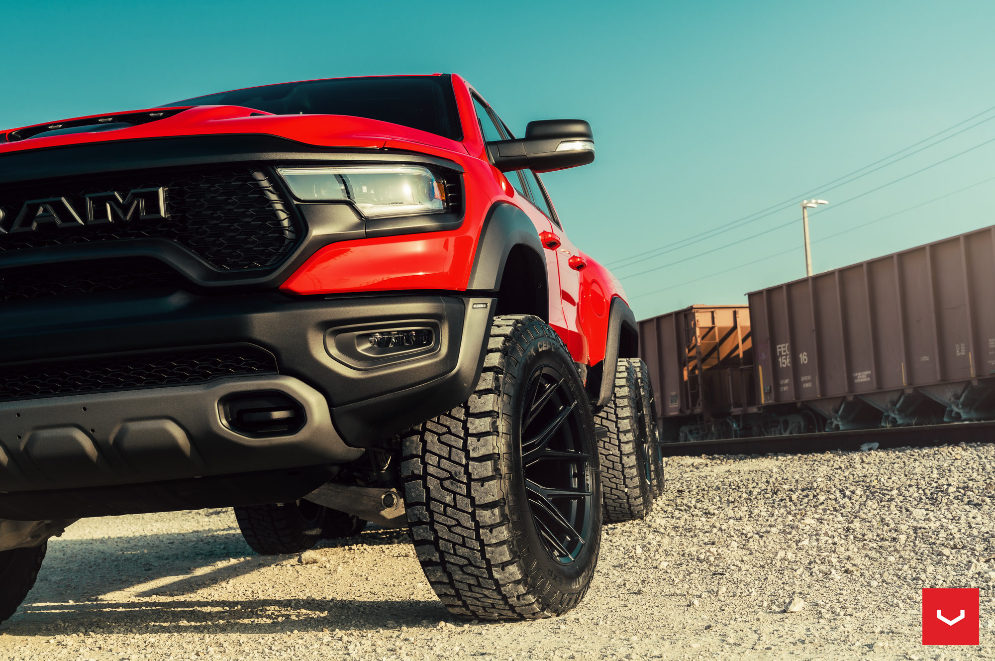 RAM TRX 6x6 - HYBRID FORGED SERIES: HF6-4 (ULTRA DEEP) - Vossen Wheels