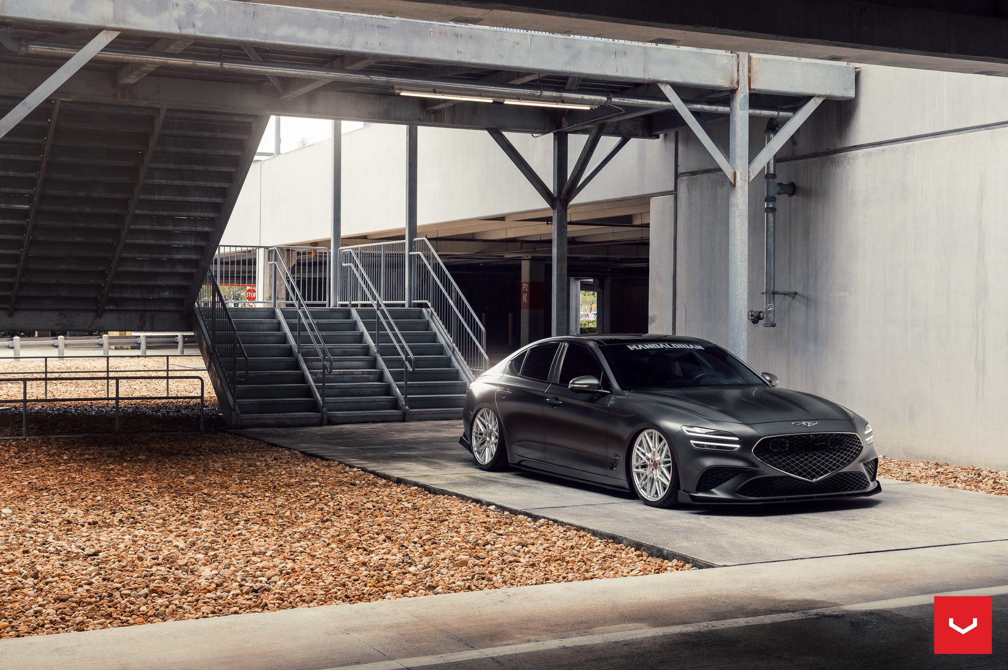 GENESIS G70 - HYBRID FORGED SERIES: HF-7 - Vossen Wheels