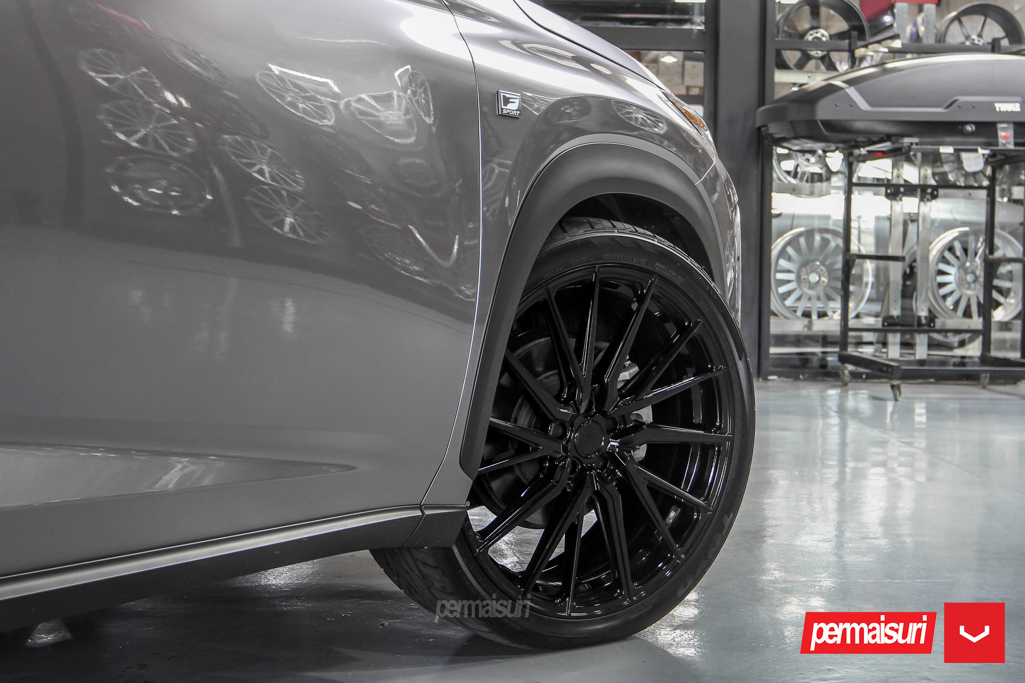 LEXUS NX200T - HYBRID FORGED SERIES: HF-4T - Vossen Wheels