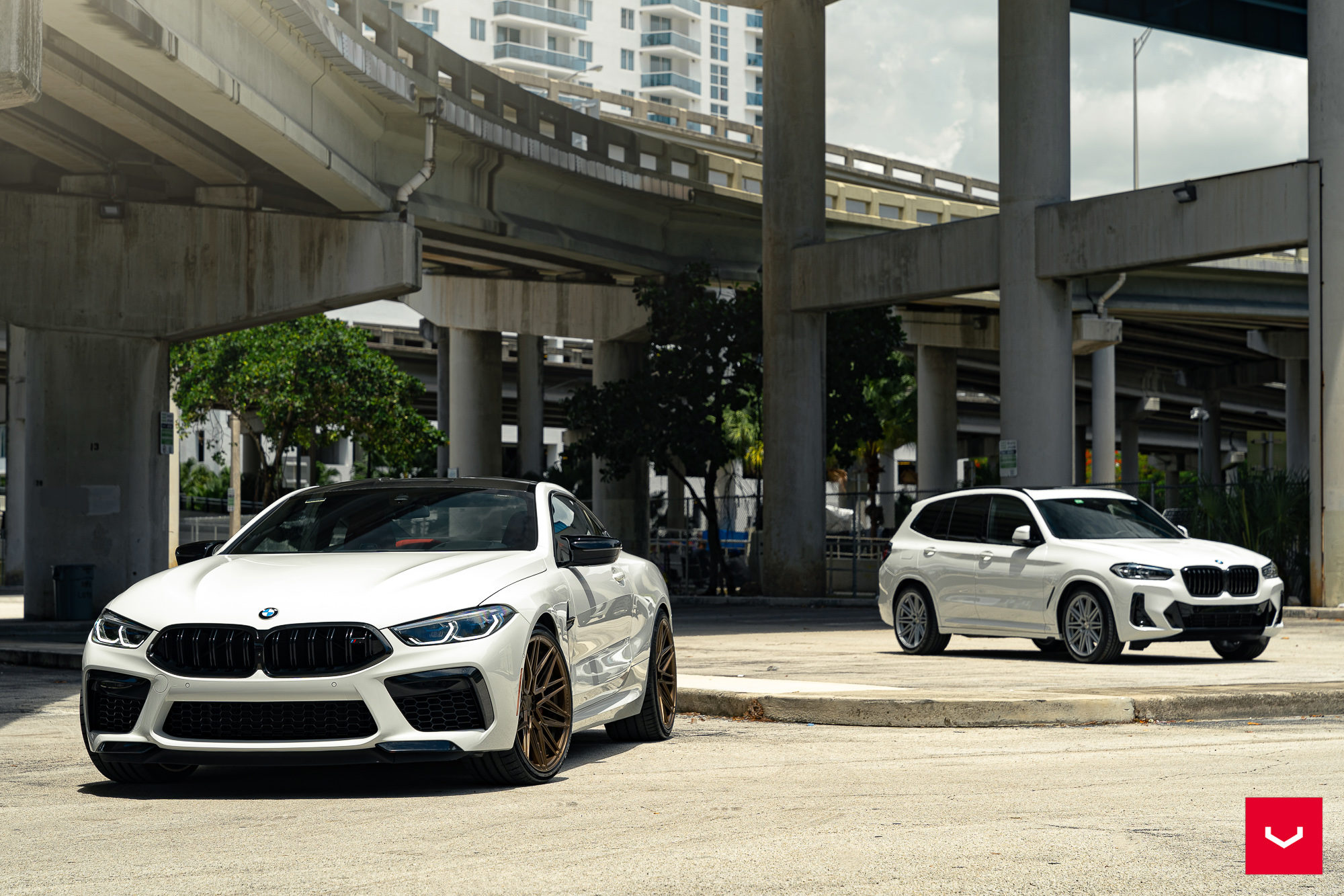 BMW M8 COMP - HYBRID FORGED SERIES: HF-7 - Vossen Wheels