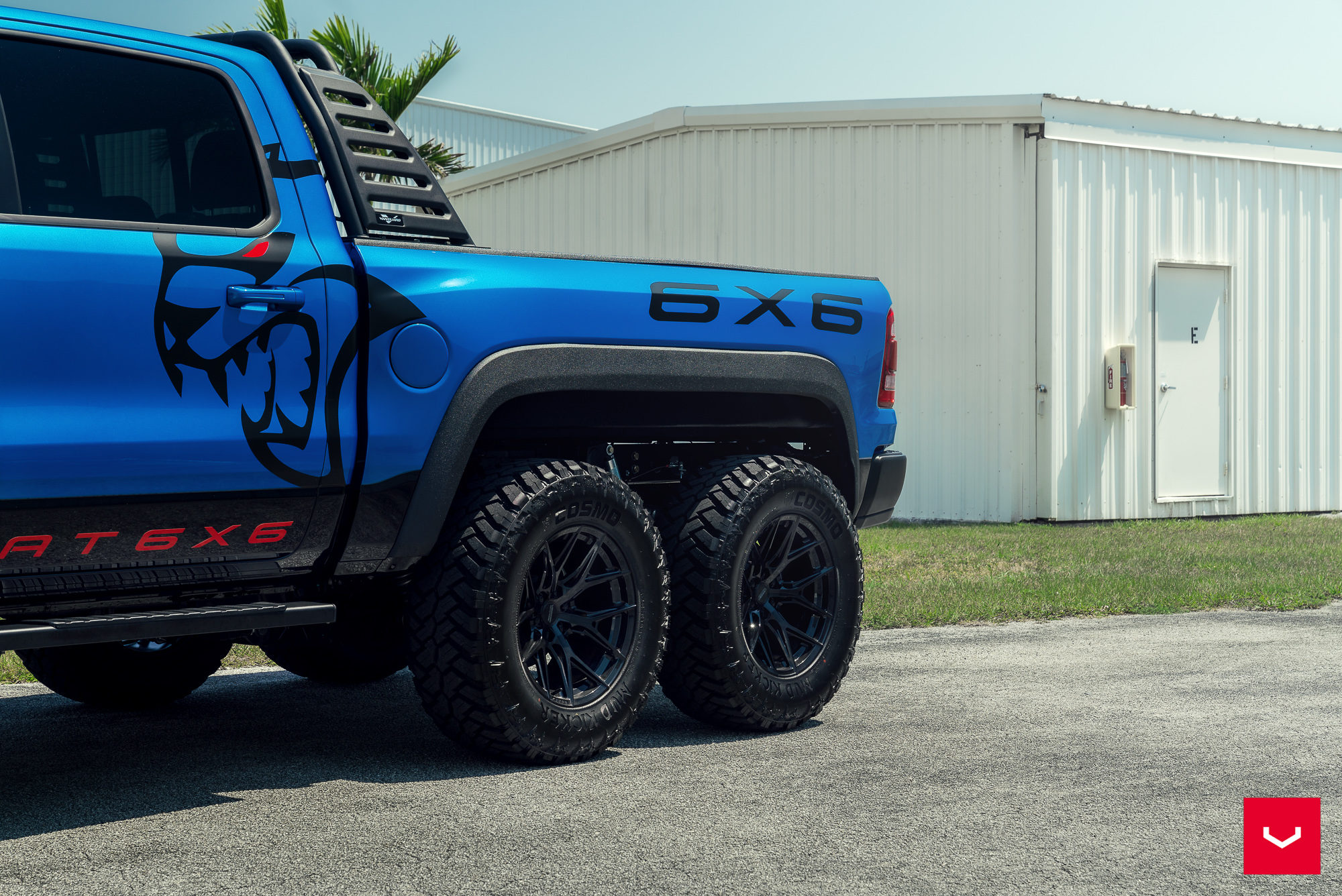 RAM TRX 6X6 - HYBRID FORGED SERIES: HF6-4 (SUPER DEEP) - Vossen Wheels
