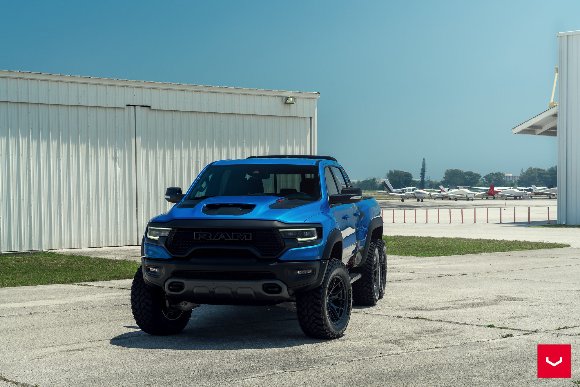 RAM TRX 6X6 - HYBRID FORGED SERIES: HF6-4 (SUPER DEEP) - Vossen Wheels