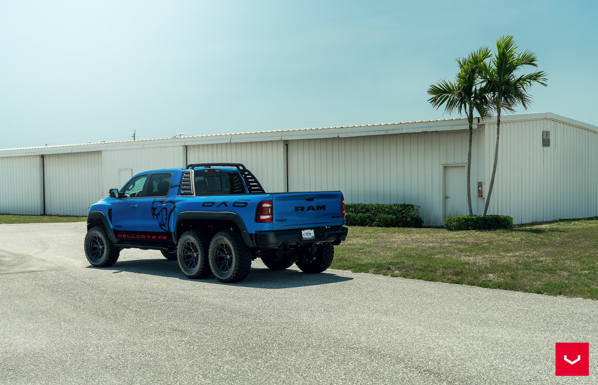 RAM TRX 6X6 - HYBRID FORGED SERIES: HF6-4 (SUPER DEEP) - Vossen Wheels