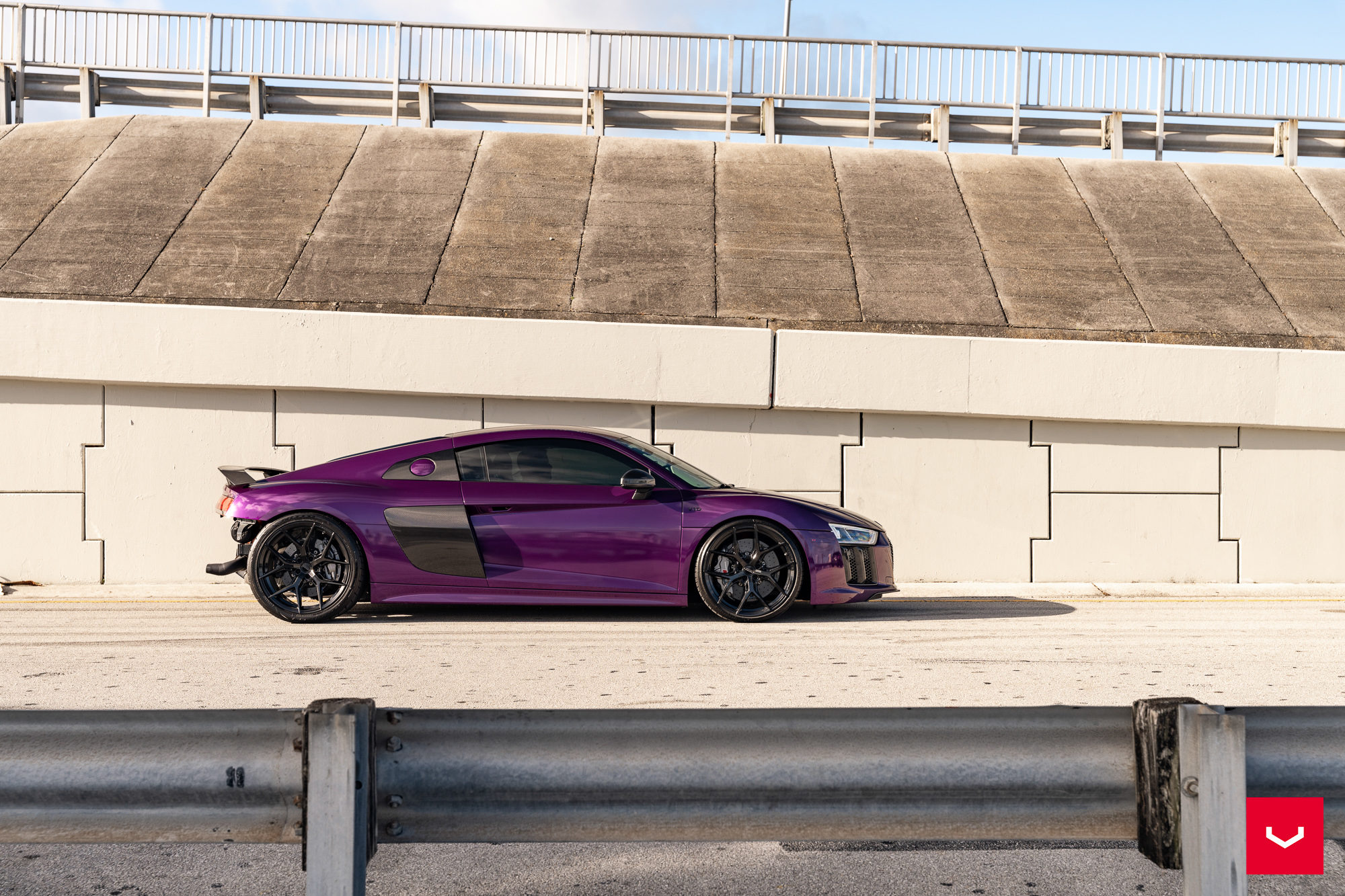 AUDI R8 TWIN TURBO - HYBRID FORGED SERIES: HF-5 - Vossen Wheels