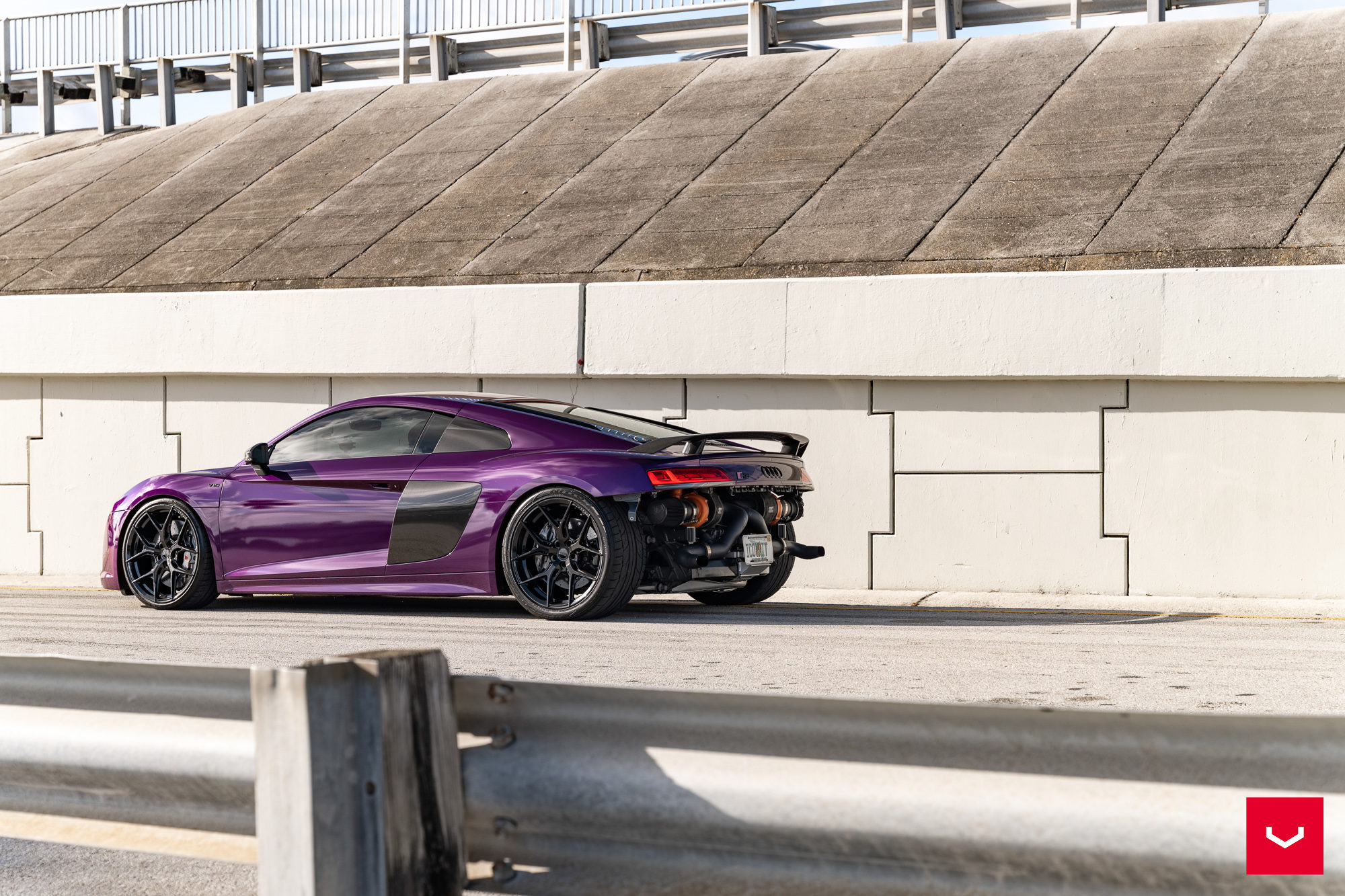 AUDI R8 TWIN TURBO - HYBRID FORGED SERIES: HF-5 - Vossen Wheels