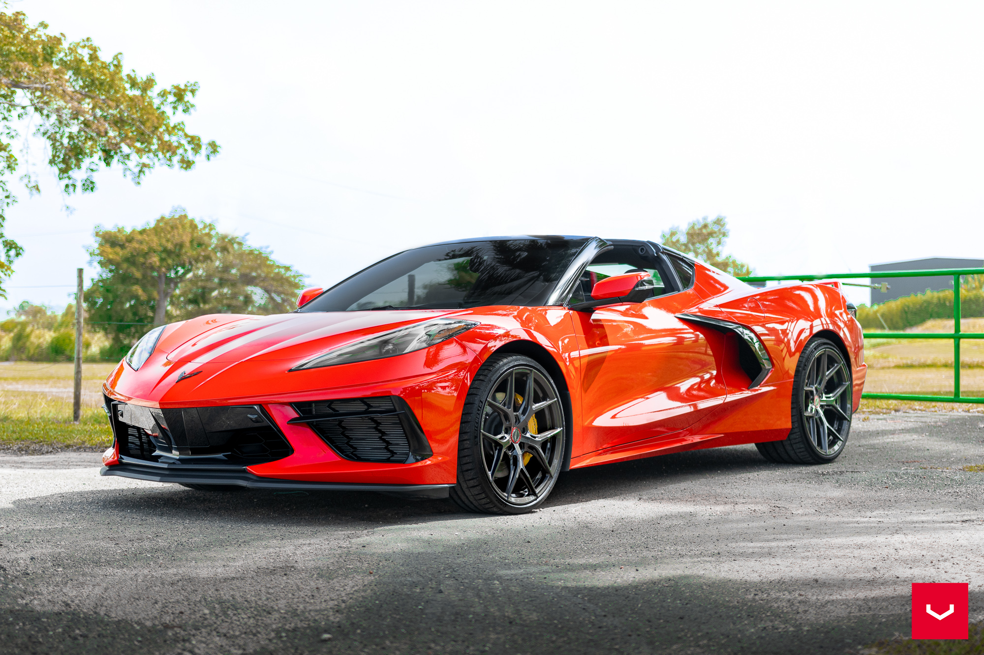 CHEVROLET CORVETTE C8 - HYBRID FORGED SERIES: HF-5 - Vossen Wheels
