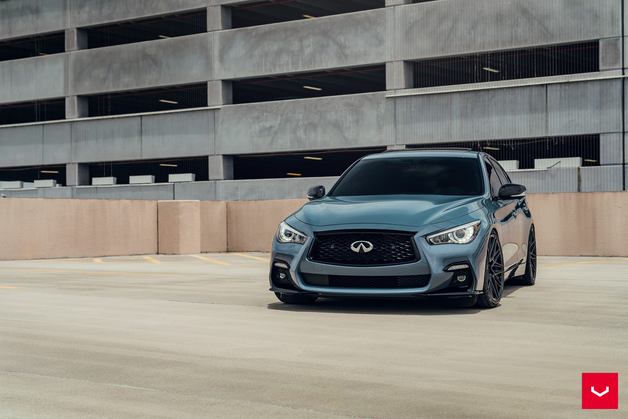 INFINITI Q50S - HYBRID FORGED SERIES: HF-7 - Vossen Wheels