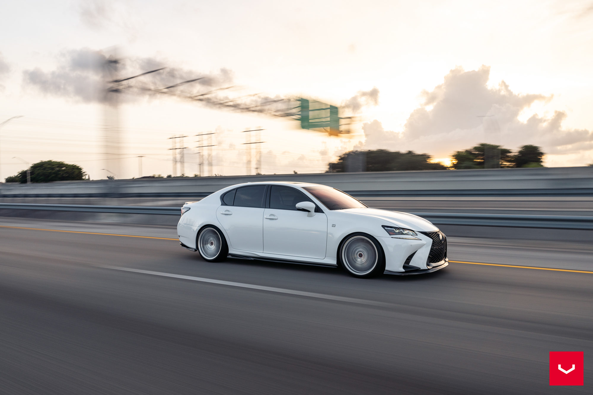 LEXUS GS350 F SPORT - HYBRID FORGED SERIES: HF-7 - Vossen Wheels