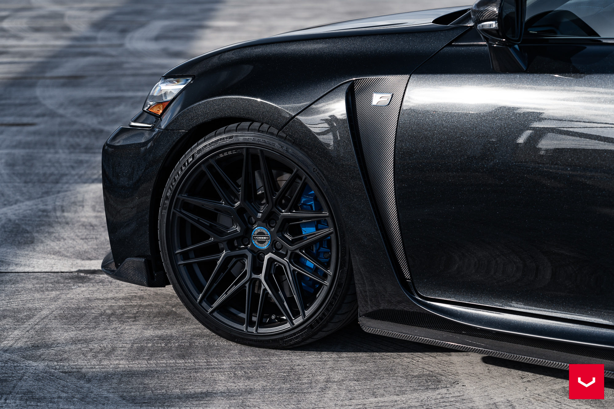 LEXUS GSF - HYBRID FORGED SERIES: HF-7 - Vossen Wheels
