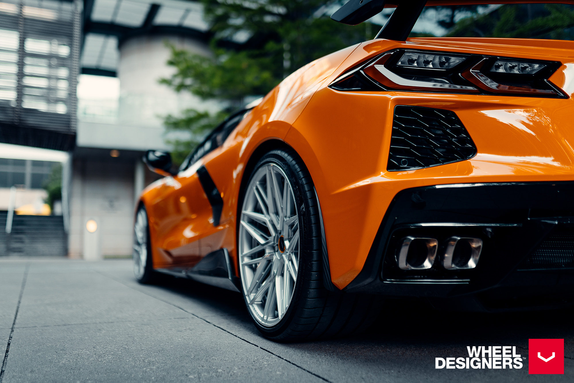 CHEVROLET CORVETTE C8 - HYBRID FORGED SERIES: HF-7 - Vossen Wheels