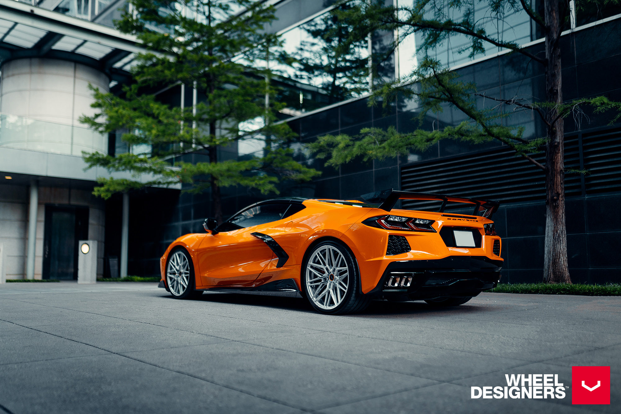 CHEVROLET CORVETTE C8 - HYBRID FORGED SERIES: HF-7 - Vossen Wheels