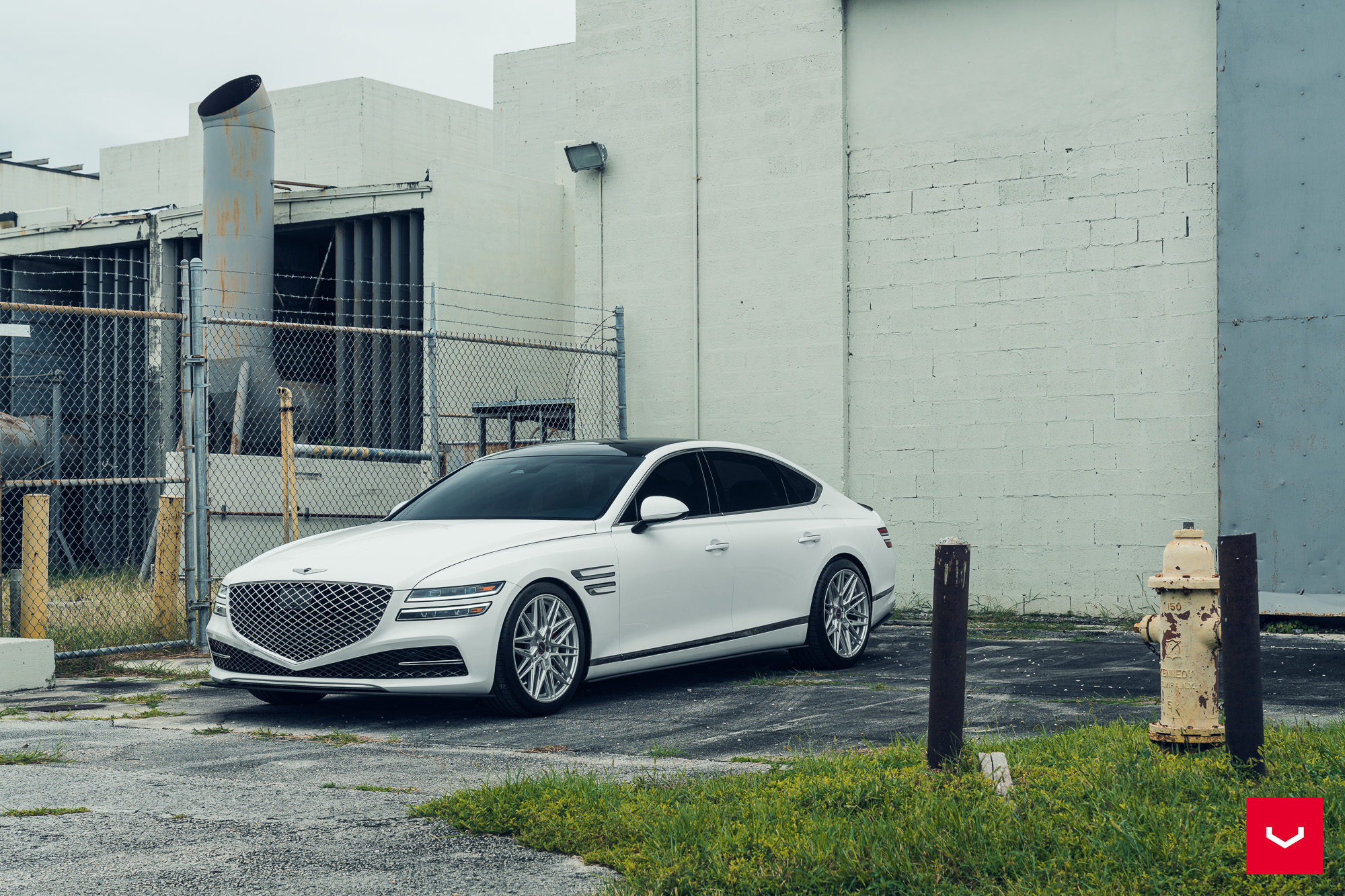 GENESIS G80 - HYRBRID FORGED SERIES: HF-7 - Vossen Wheels