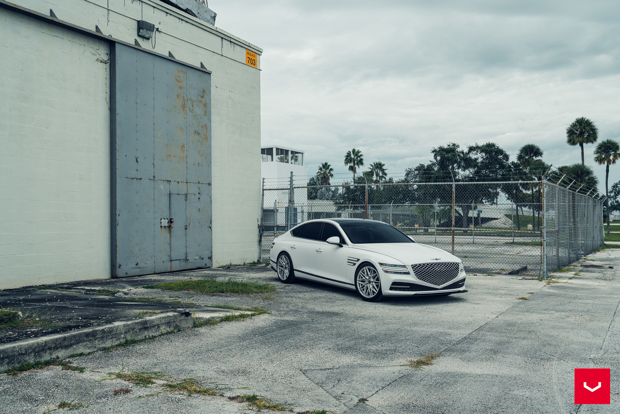 GENESIS G80 - HYRBRID FORGED SERIES: HF-7 - Vossen Wheels
