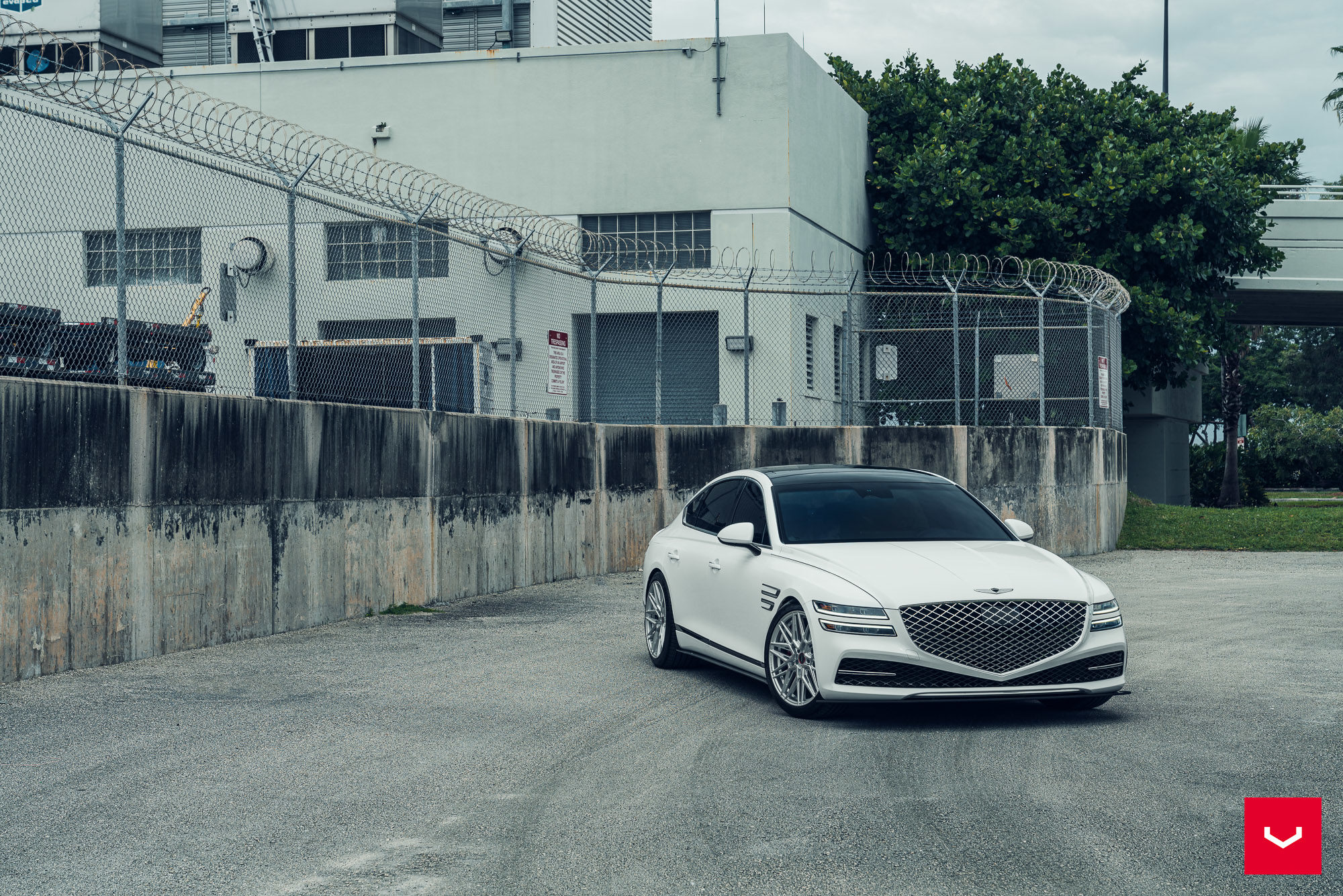 GENESIS G80 - HYRBRID FORGED SERIES: HF-7 - Vossen Wheels