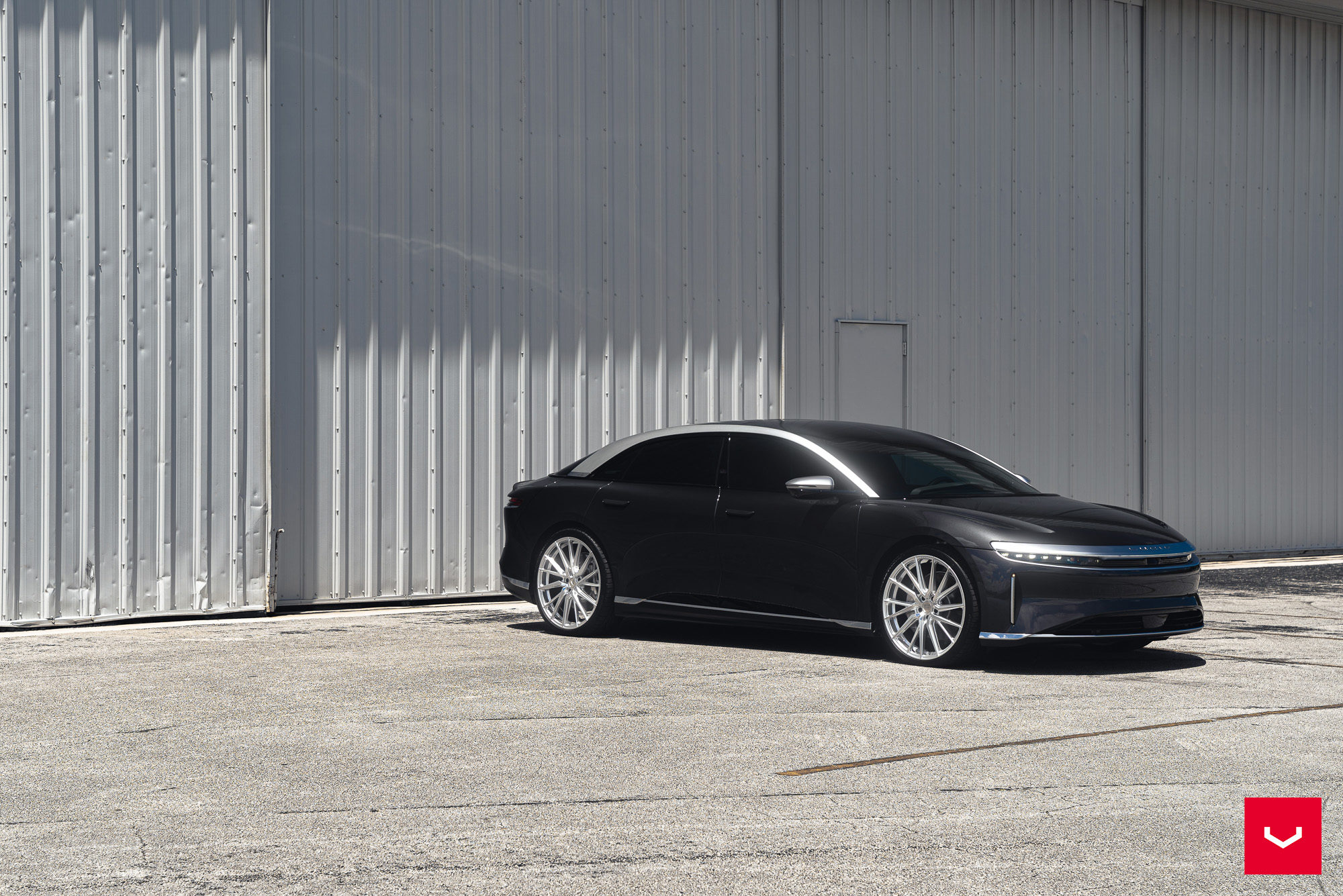 LUCID AIR GRAND TOURING - HYBRID FORGED SERIES: HF-4T - Vossen Wheels