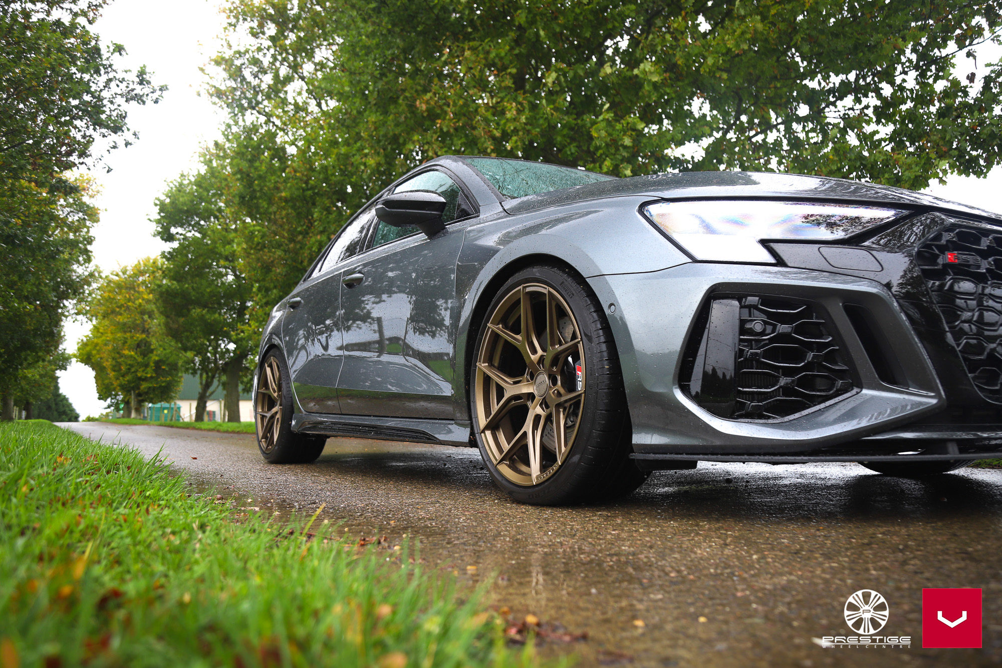 AUDI RS3 - HYBRID FORGED SERIES: HF-5 - Vossen Wheels