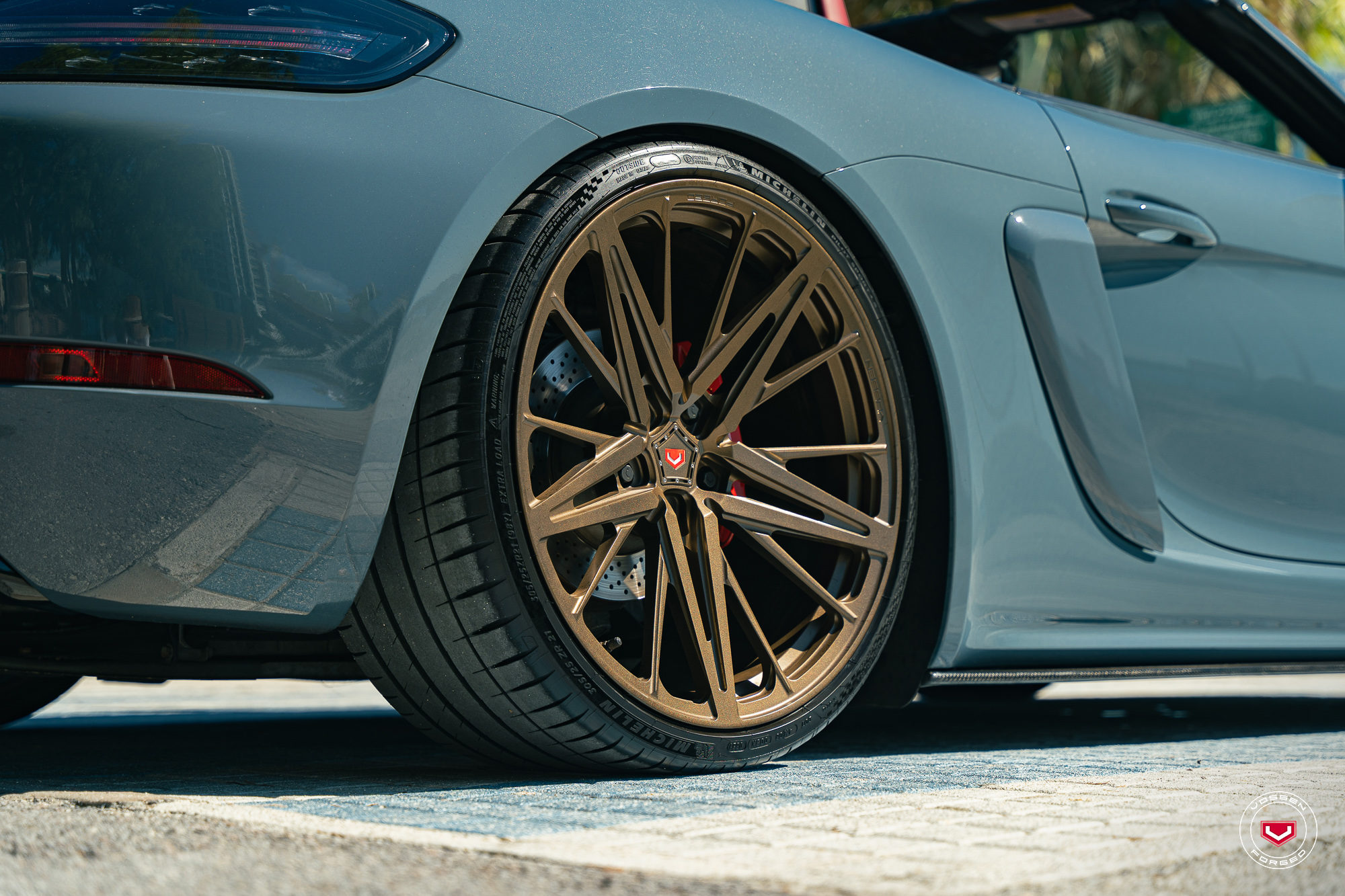 PORSCHE 718 BOXSTER GTS - M-X SERIES: M-X6 - Vossen Wheels