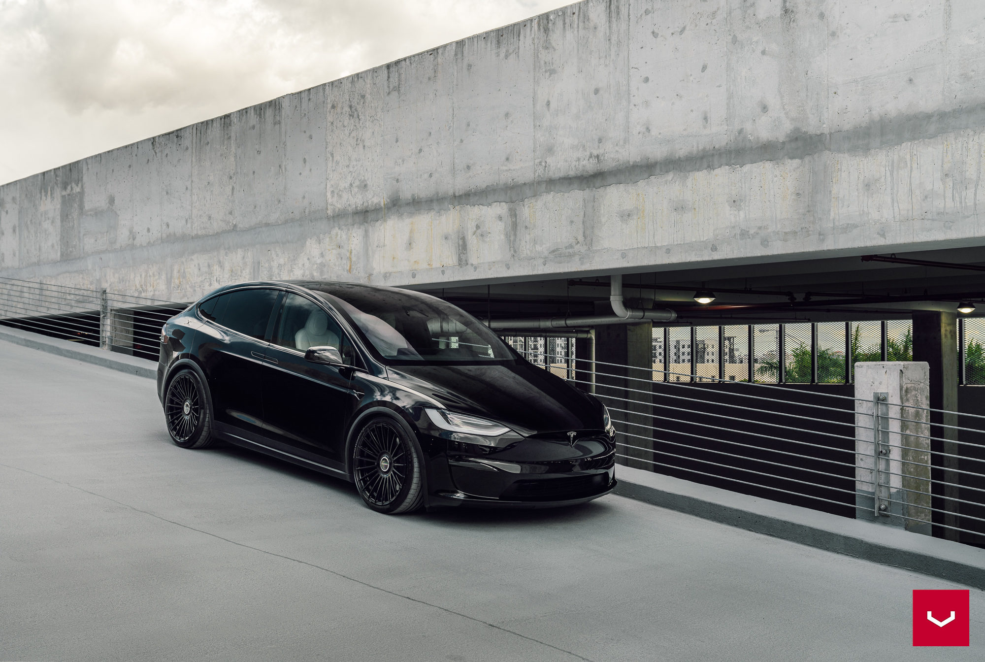 TESLA MODEL X - HYBRID FORGED SERIES: HF-8 - Vossen Wheels