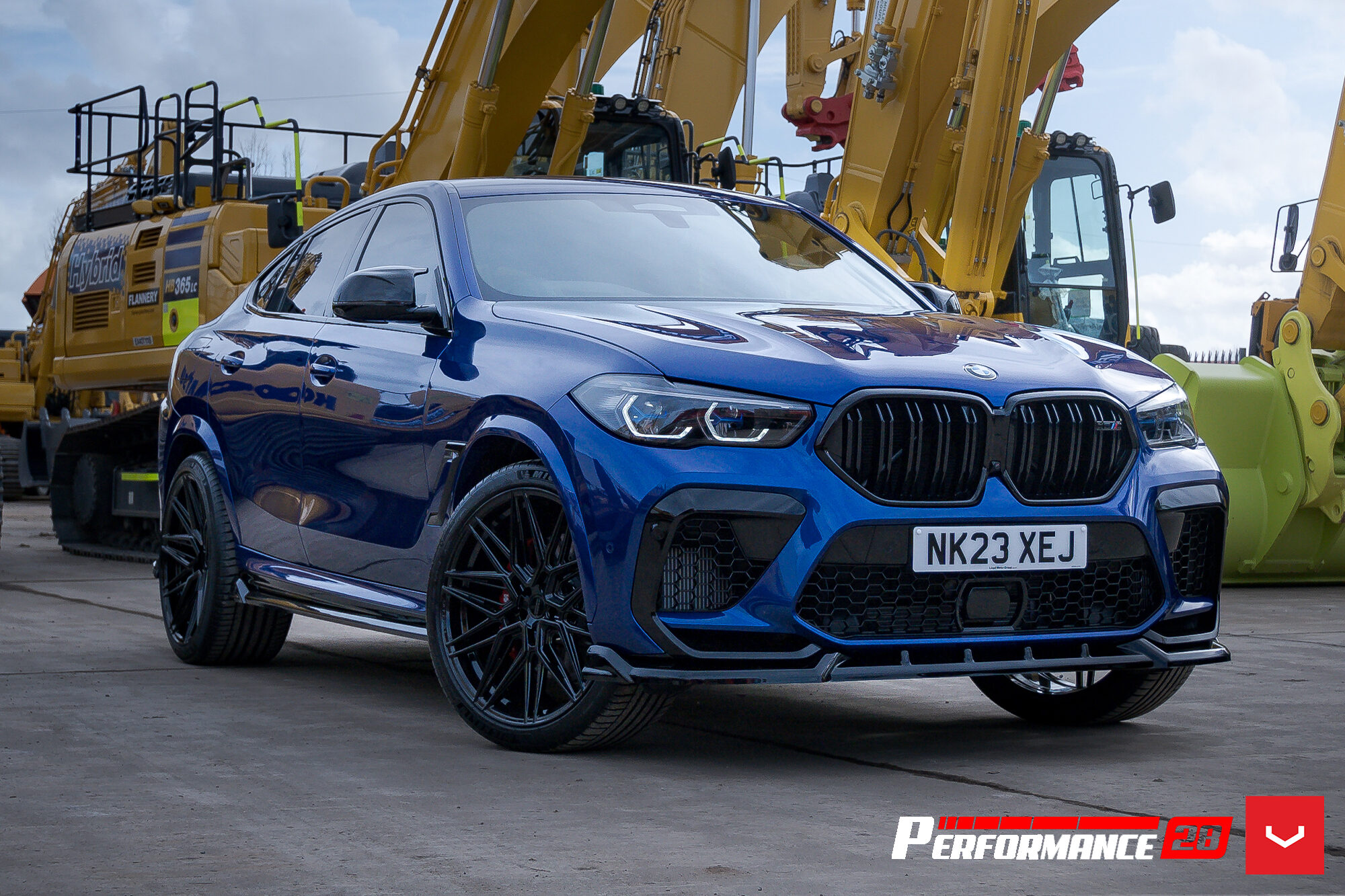 BMW X6M - HYBRID FORGED SERIES: HF-7 - Vossen Wheels