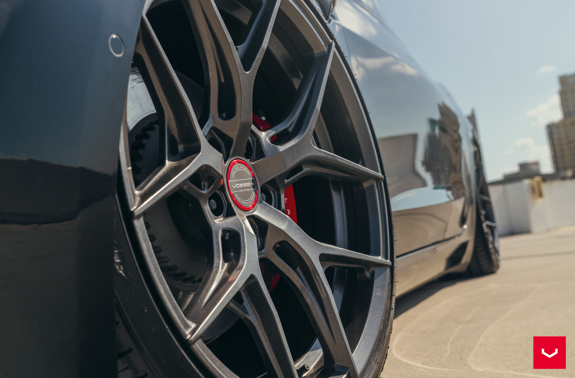 TESLA MODEL 3 - HYBRID FORGED SERIES: HF-5 - Vossen Wheels