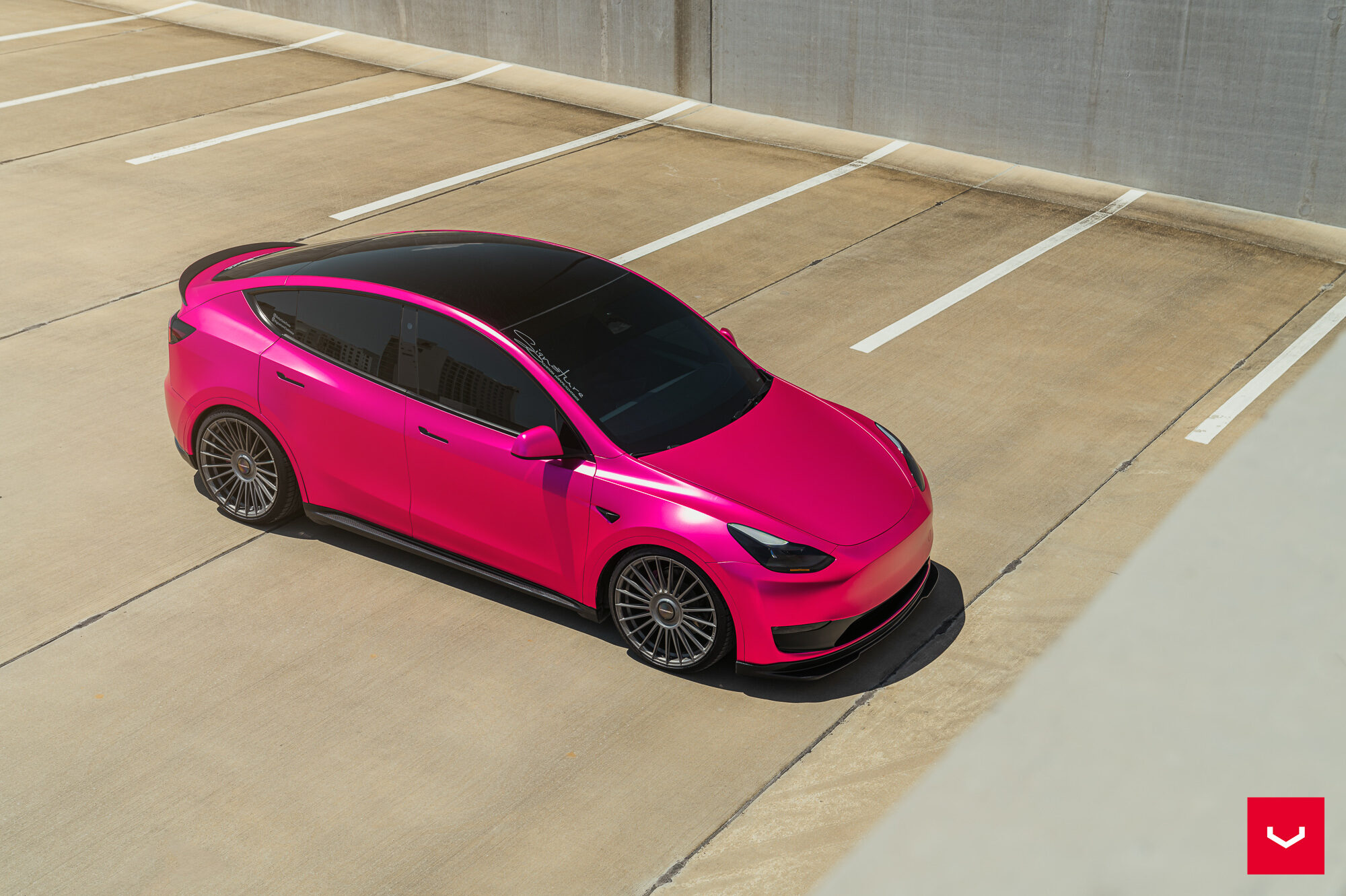 TESLA MODEL Y - HYBRID FORGED SERIES: HF-8 - Vossen Wheels