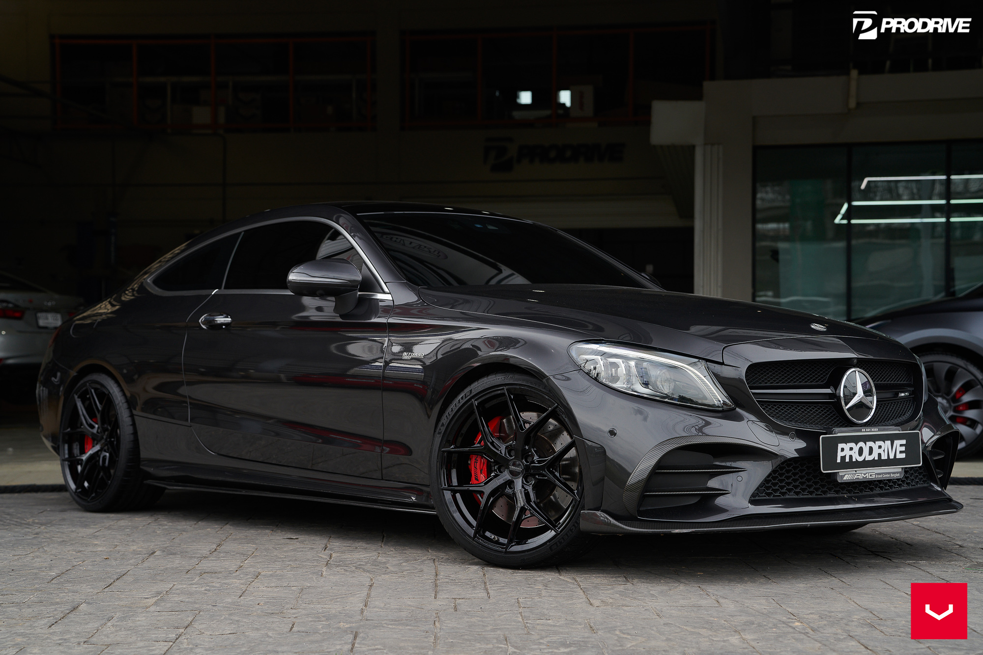 MERCEDES C63 AMG - HYBRID FORGED SERIES: HF-5 - Vossen Wheels