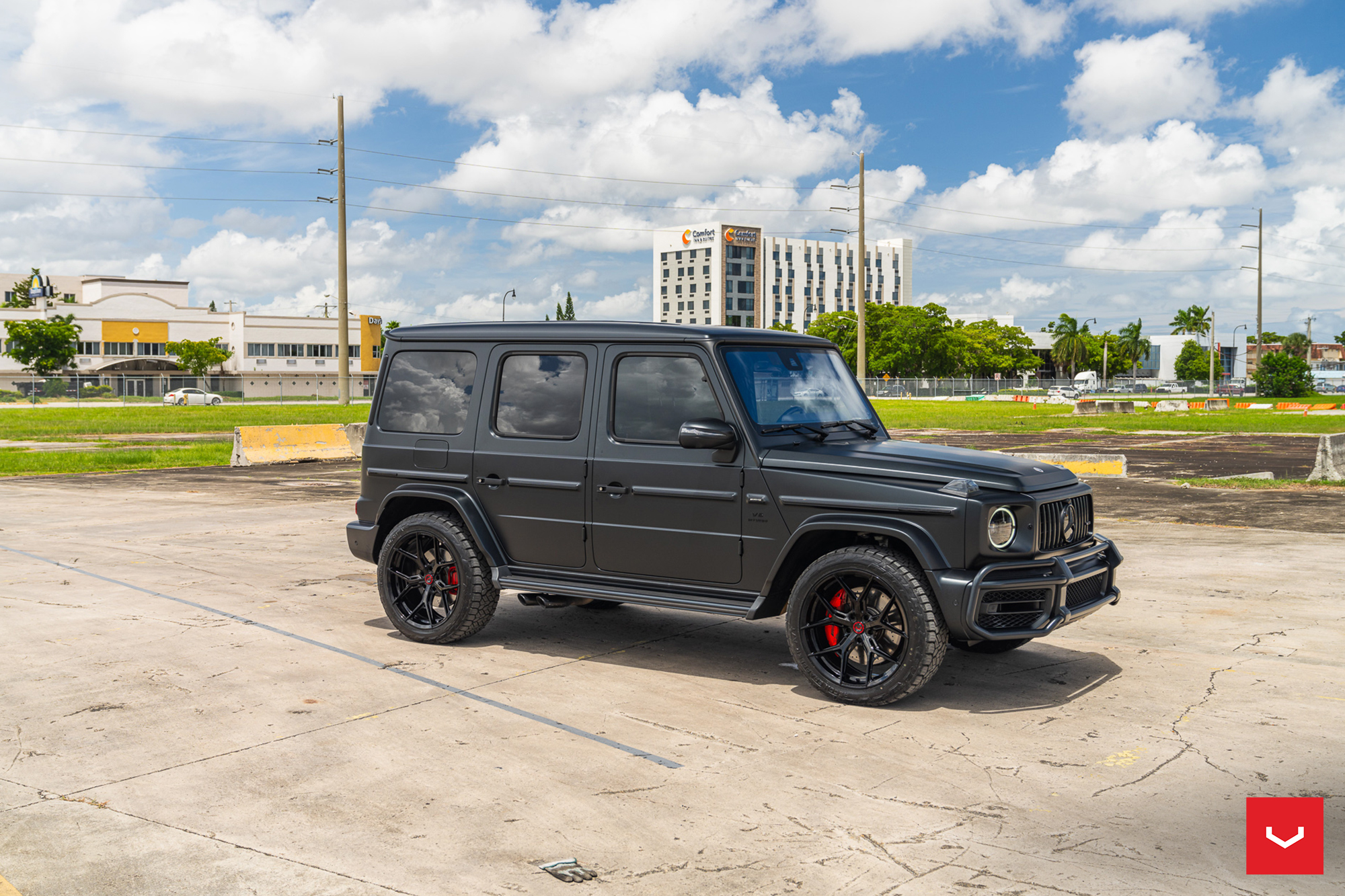 MERCEDES G63 AMG - HYBRID FORGED SERIES: HF-5 - Vossen Wheels