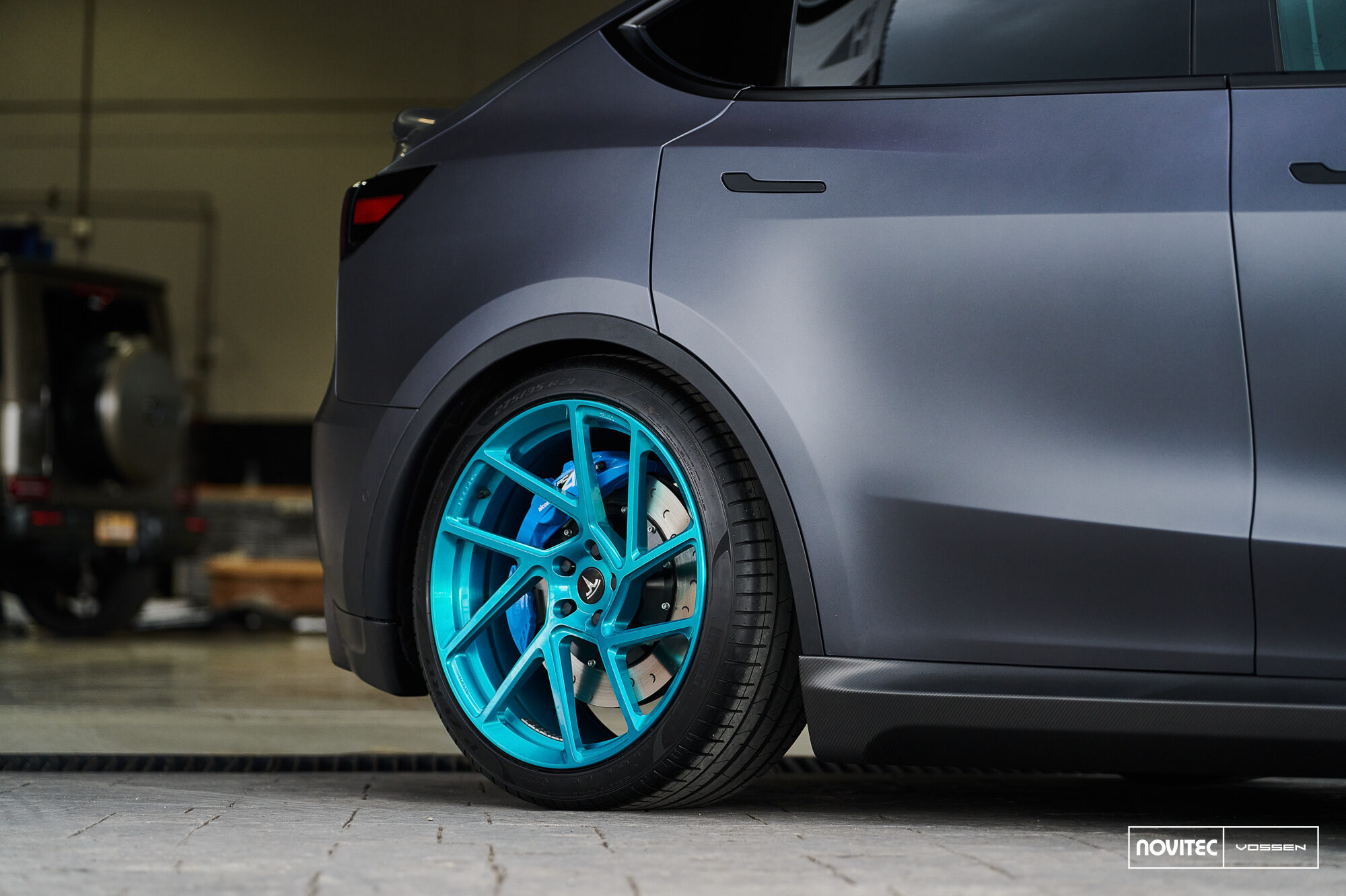 TESLA MODEL Y - NOVITEC X VOSSEN SERIES: NV2 - Vossen Wheels