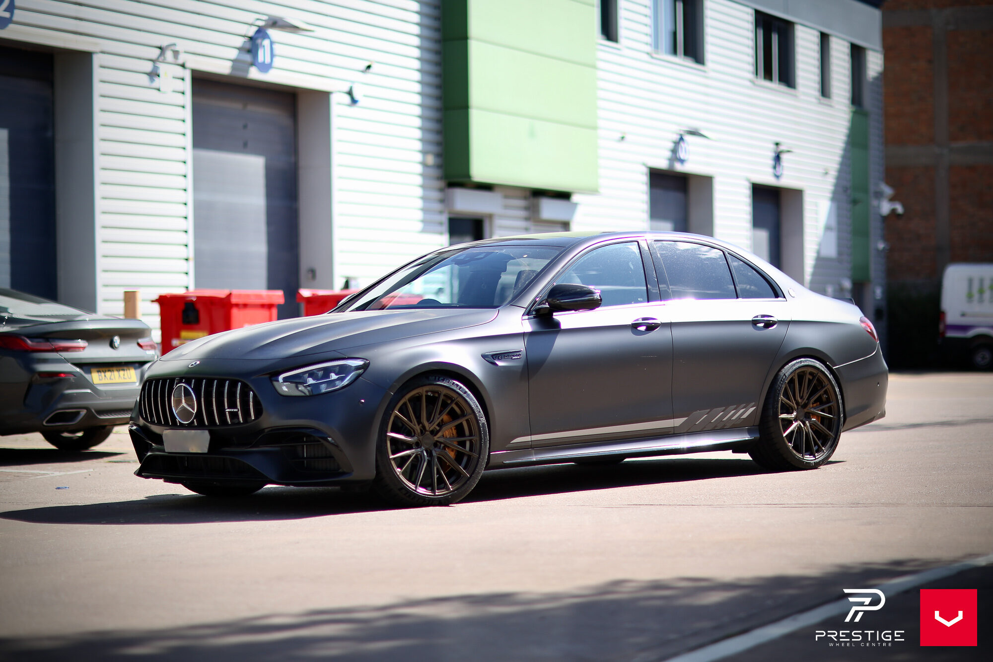 MERCEDES E63S AMG - HYBRID FORGED SERIES: HF-4T - Vossen Wheels