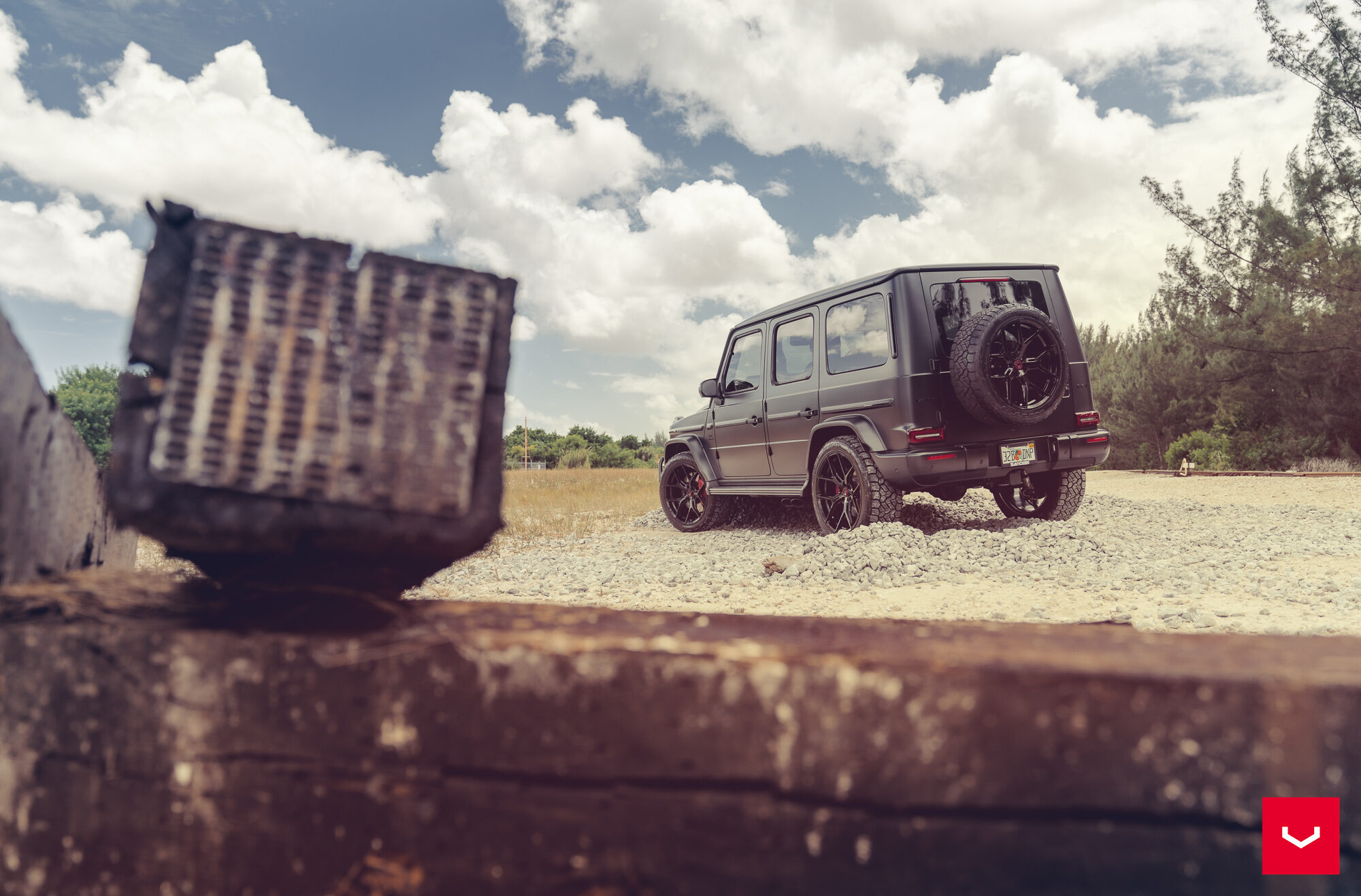 MERCEDES G63 AMG - HYBRID FORGED SERIES: HF-5 - Vossen Wheels