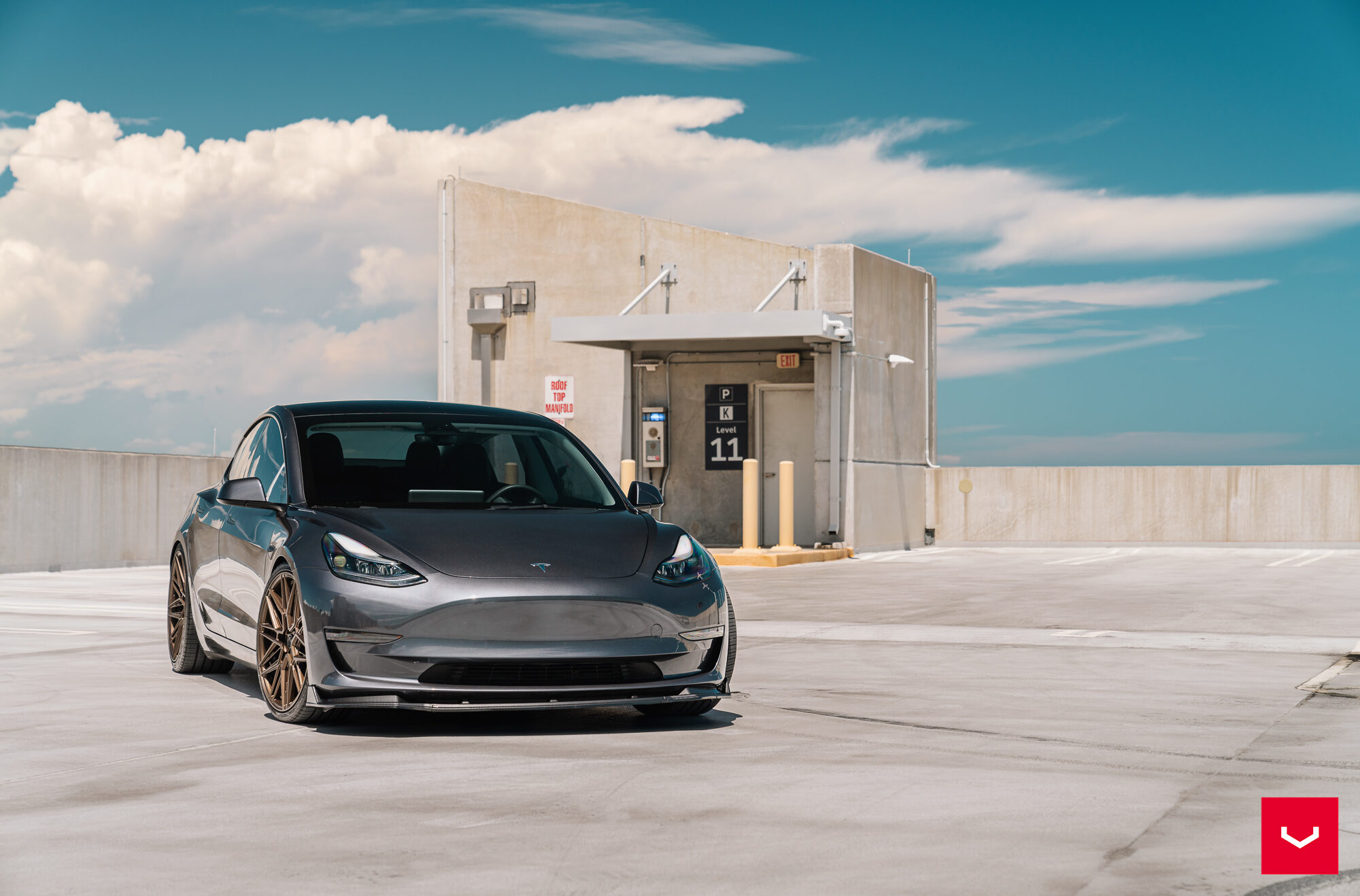 TESLA MODEL 3 - HYBRID FORGED SERIES: HF-7 - Vossen Wheels