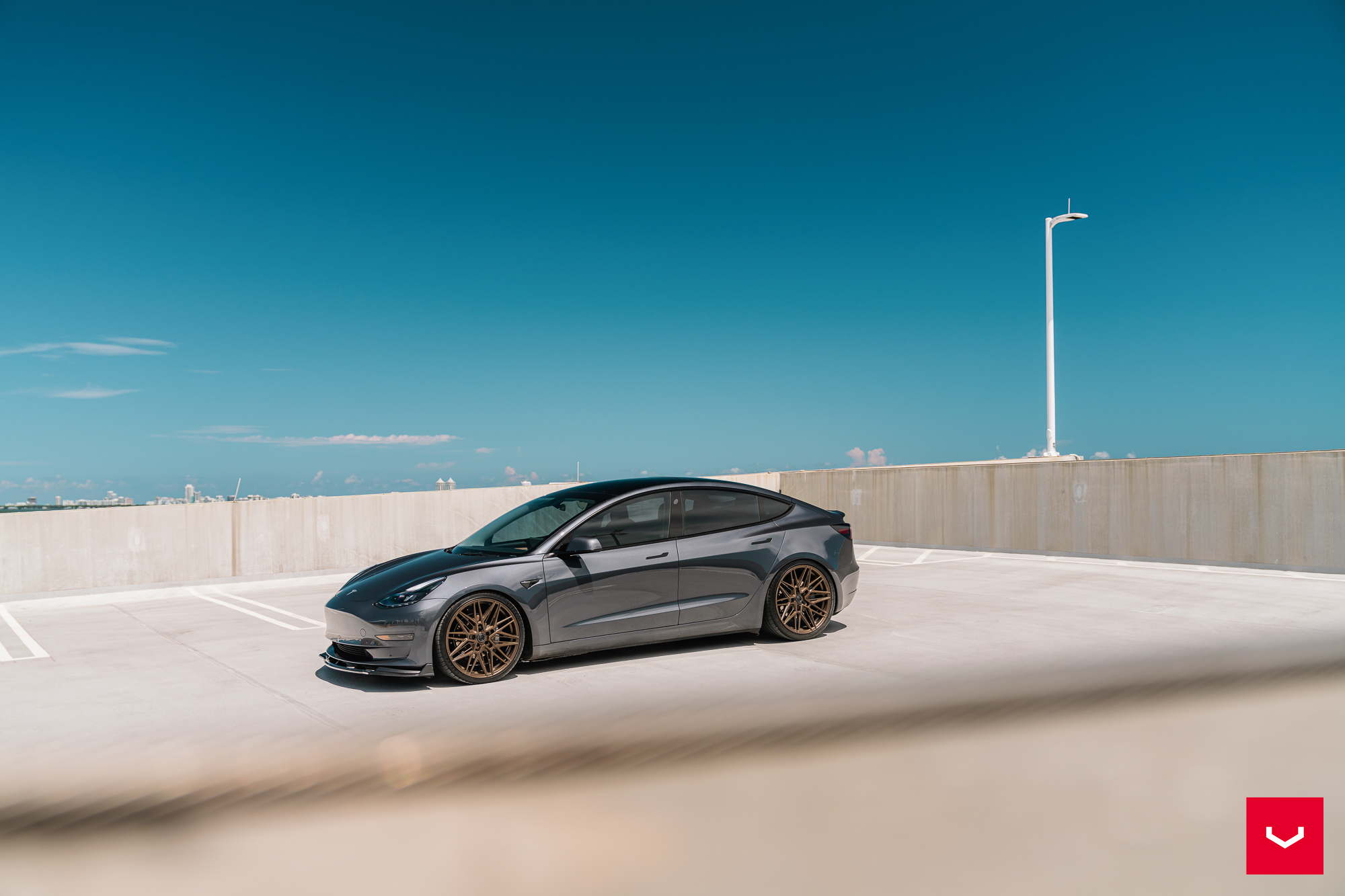 TESLA MODEL 3 - HYBRID FORGED SERIES: HF-7 - Vossen Wheels