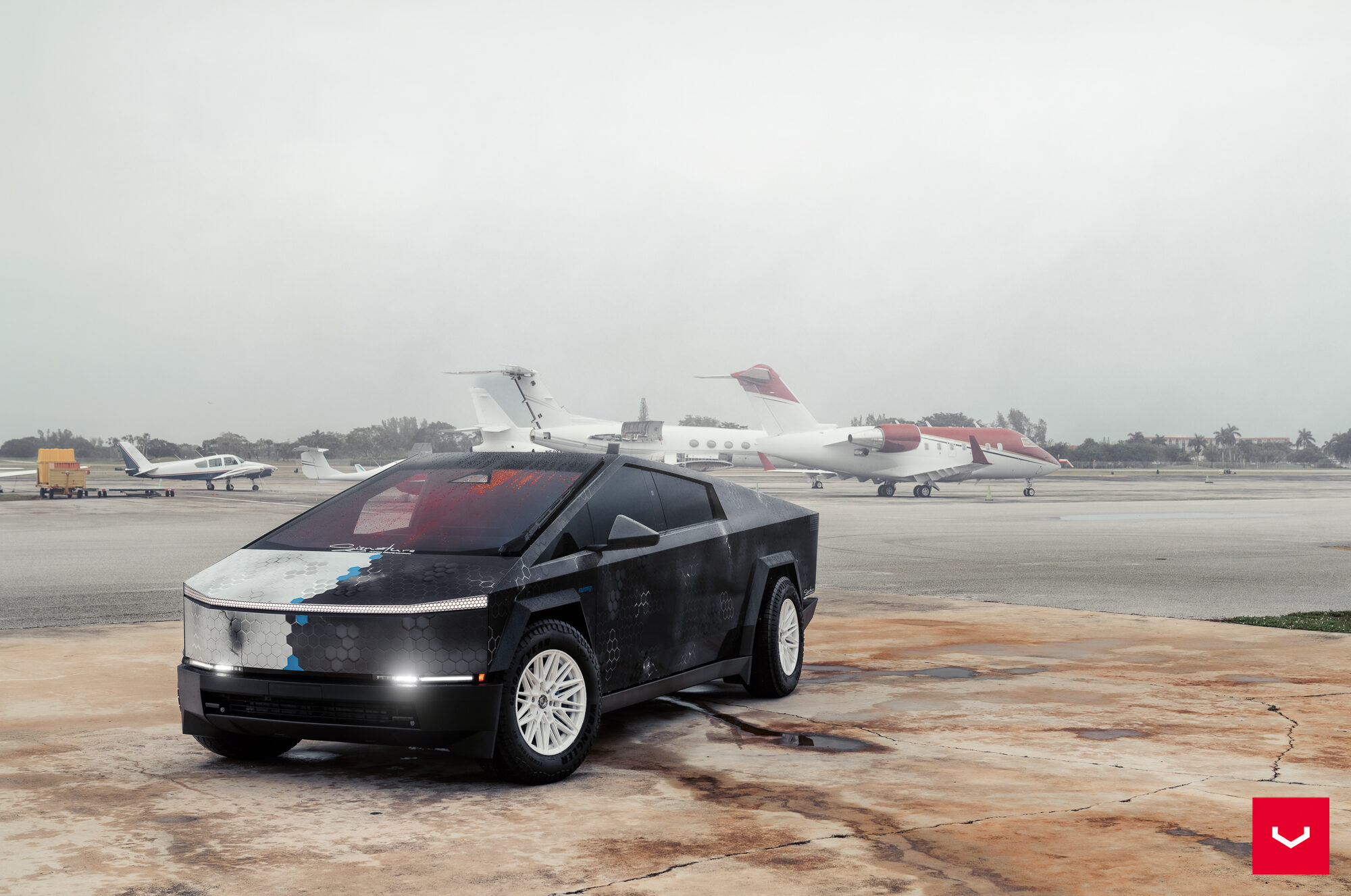 TESLA CYBERTRUCK - HYBRID FORGED SERIES: HF6-5 - Vossen Wheels