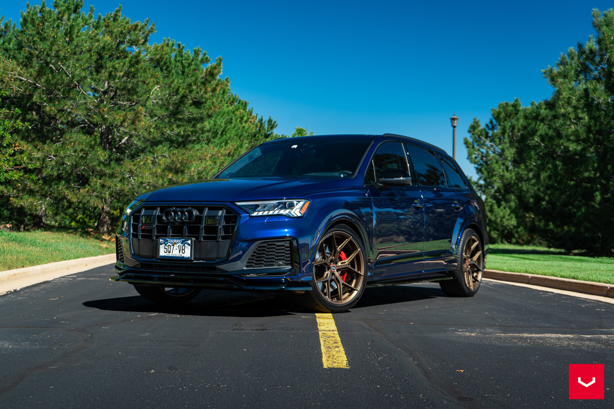 AUDI SQ7 - HYBRID FORGED SERIES: HF-5 - Vossen Wheels