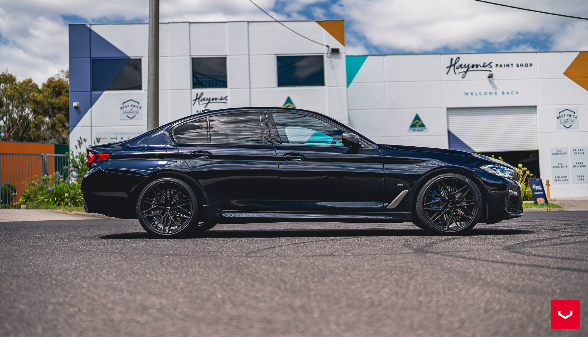 BMW 550i - HYBRID FORGED SERIES: HF-7 - Vossen Wheels