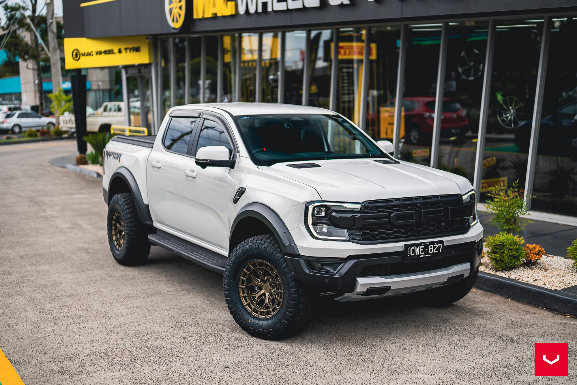 FORD RANGER RAPTOR - HYBRID FORGED SERIES: HFX-1 - Vossen Wheels
