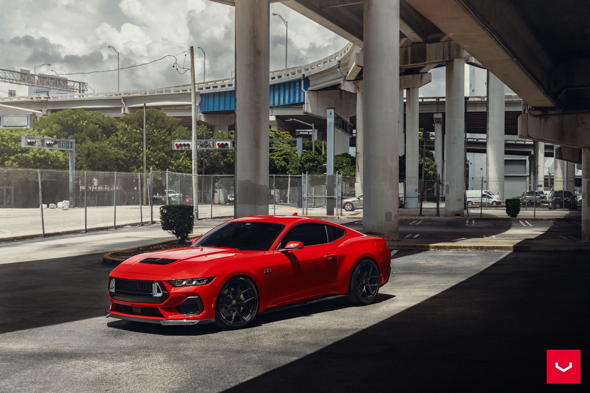 FORD MUSTANG GT S650 - HYBRID FORGED SERIES: HF-5 - Vossen Wheels