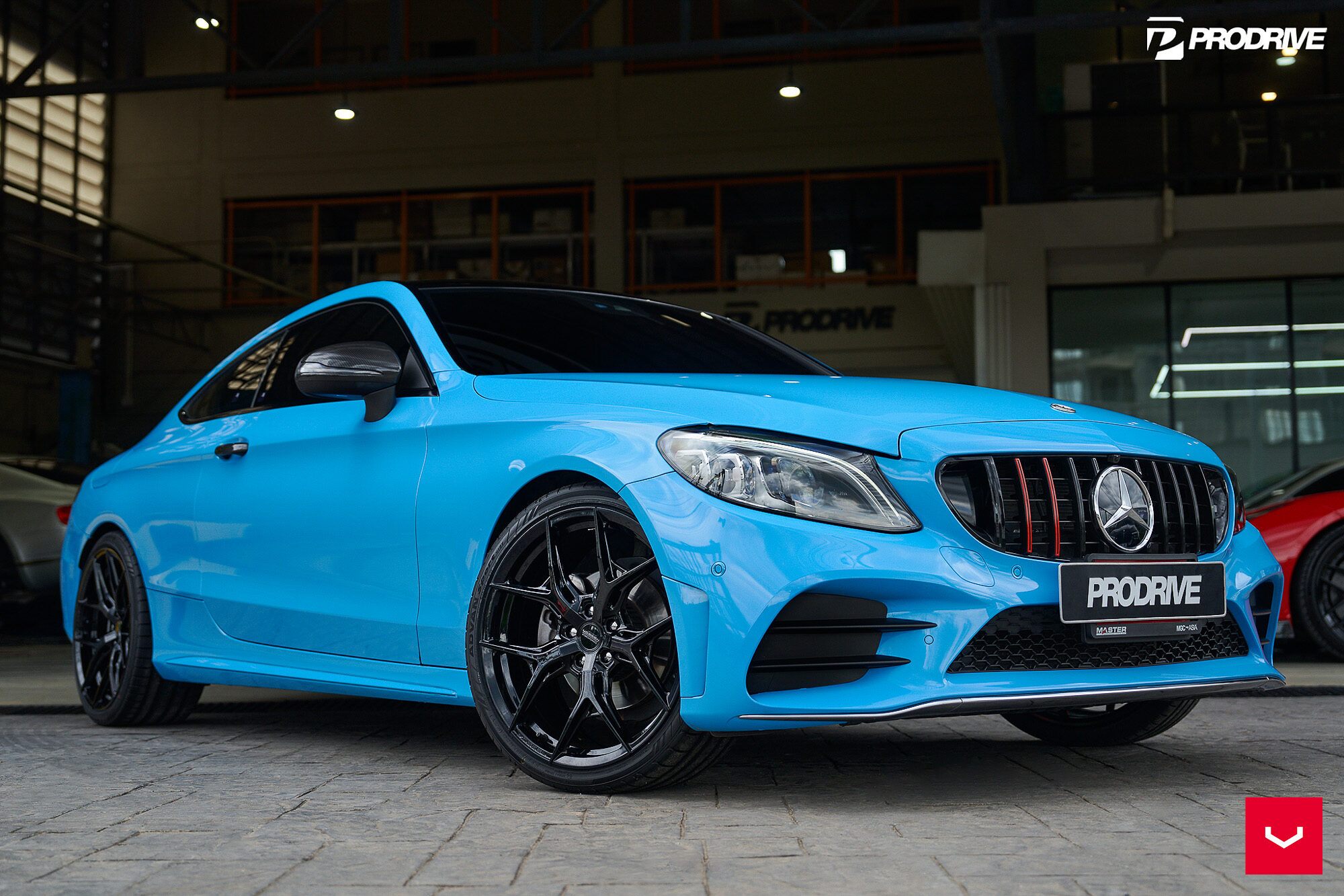 MERCEDES C200 - HYBRID FORGED SERIES: HF-5 - Vossen Wheels