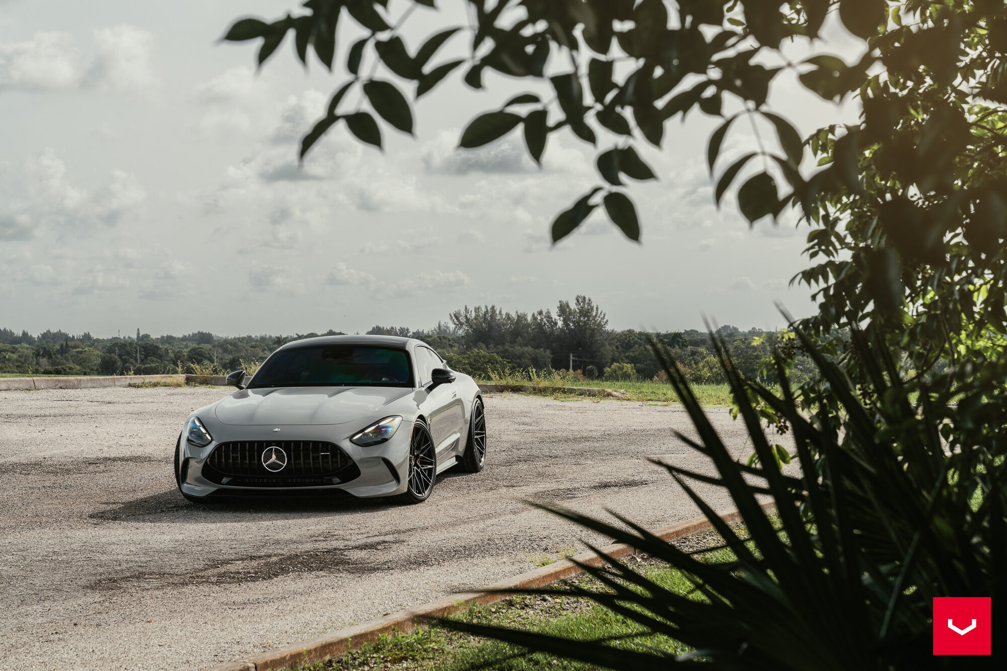 MERCEDES GT55 AMG - HYBRID FORGED SERIES: HF-7 - Vossen Wheels