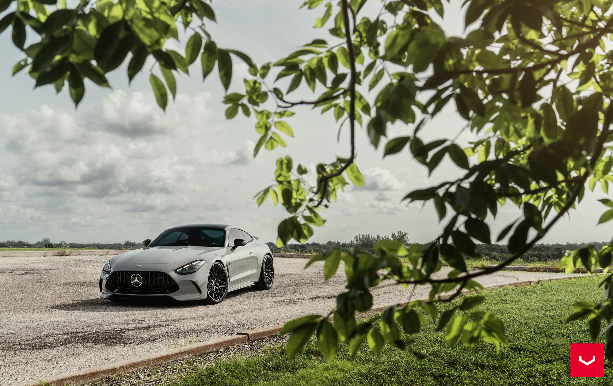 MERCEDES GT55 AMG - HYBRID FORGED SERIES: HF-7 - Vossen Wheels