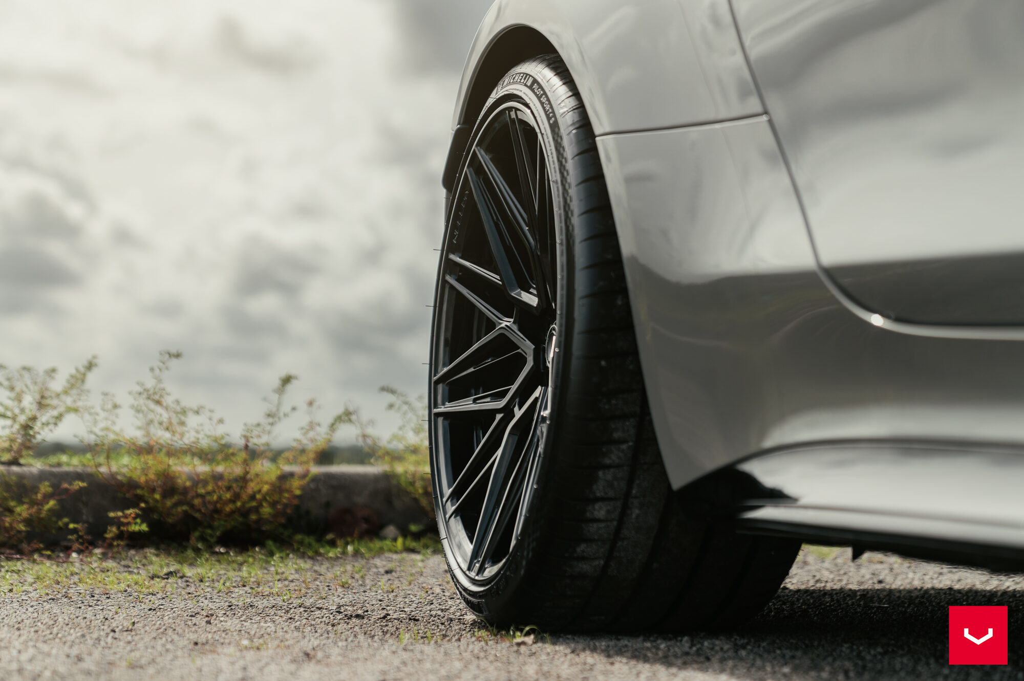 MERCEDES GT55 AMG - HYBRID FORGED SERIES: HF-7 - Vossen Wheels