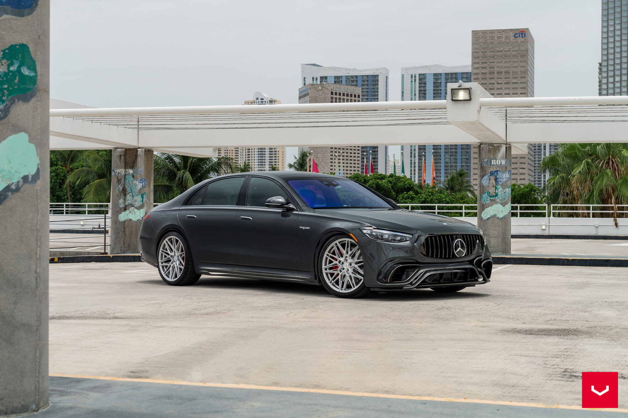 MERCEDES S63 AMG - HYBRID FORGED SERIES: HF-7 - Vossen Wheels