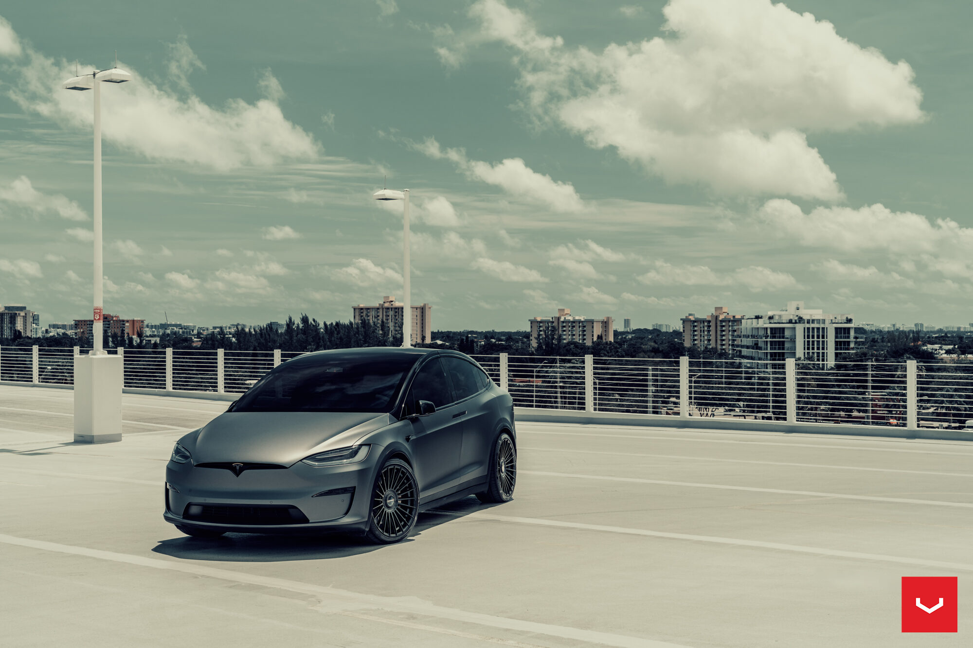 TESLA MODEL X - HYBRID FORGED SERIES: HF-8 - Vossen Wheels